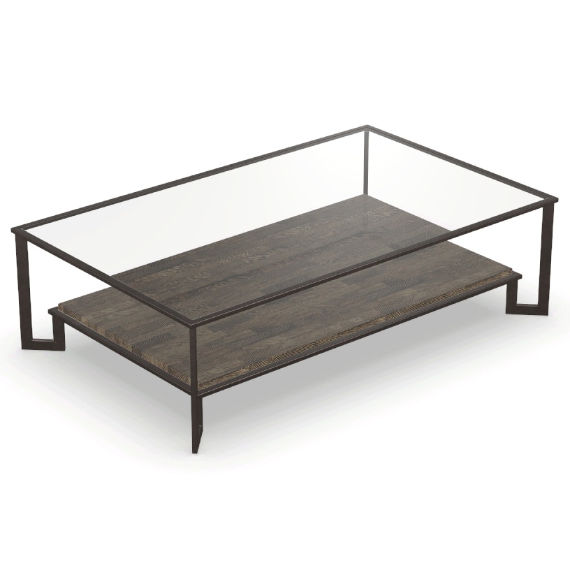 Vanguard Living Room Rocco Rectangle Cocktail Table P664CRCT - Studio ...