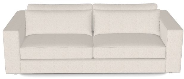 Vanguard Living Room Leone Stocked Two Seat Sofa T1V158-2S - Woodbridge ...