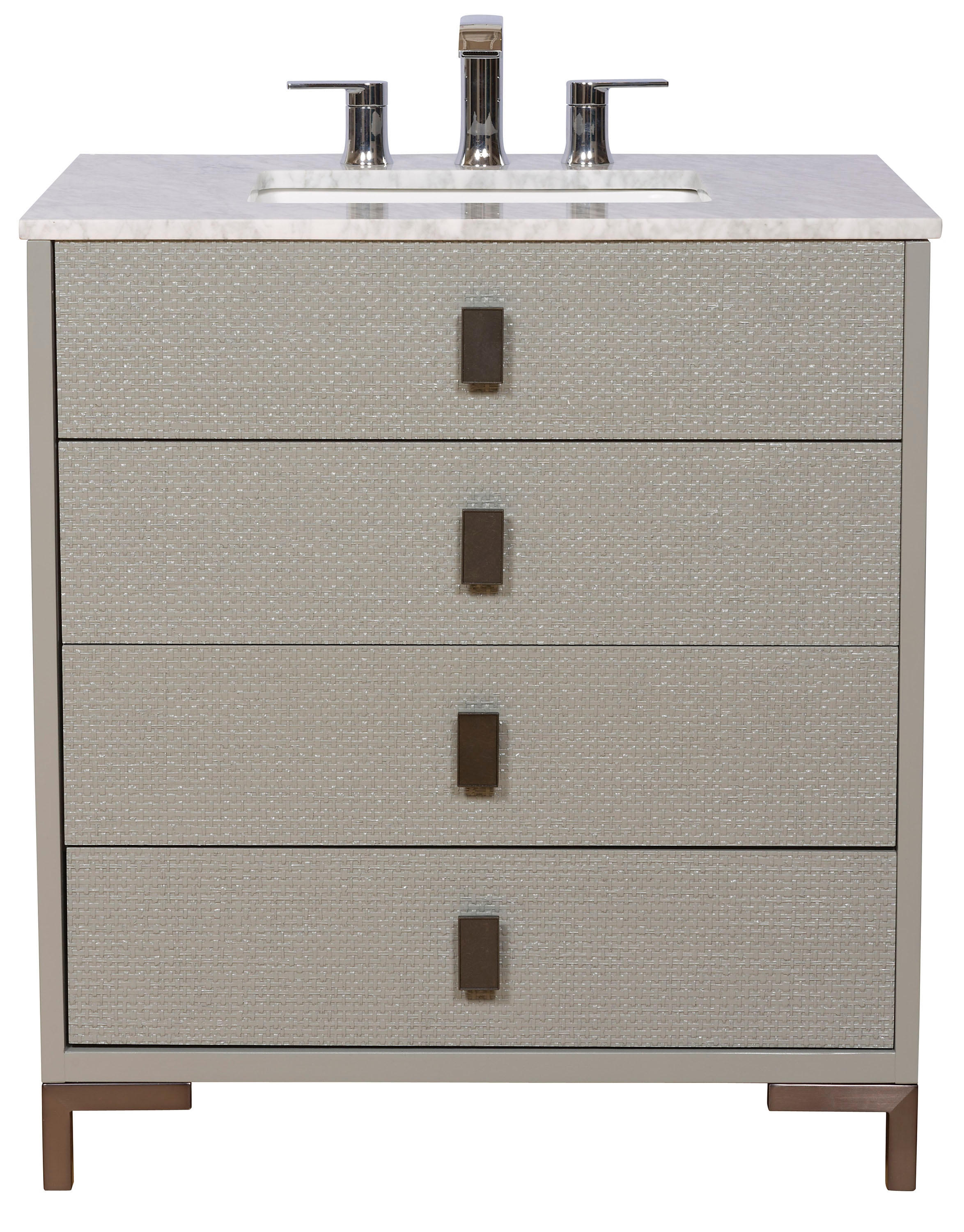 Vanguard Furniture Bathroom Abby Vanity with Metal Leg VA07G | Hickory ...