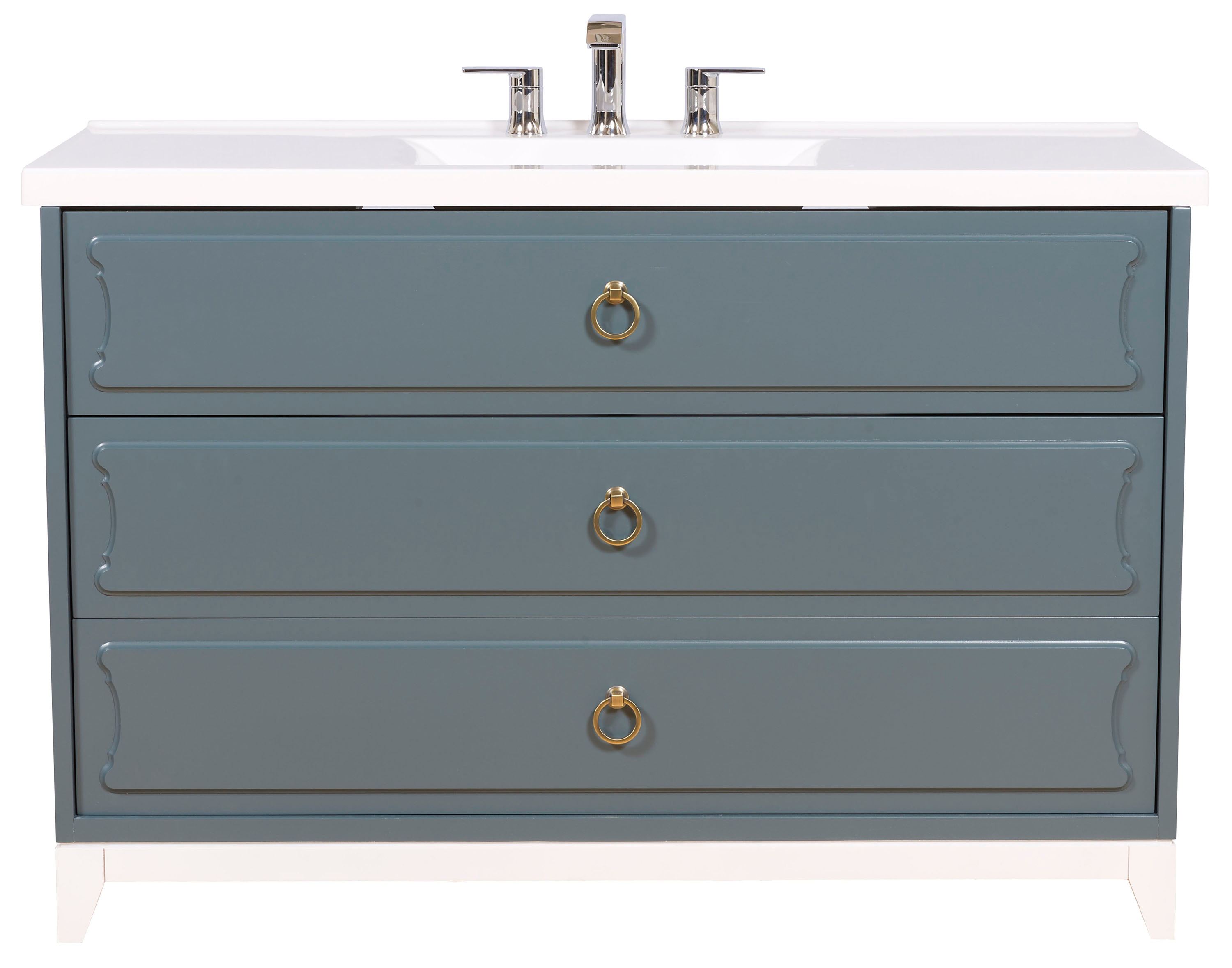 Vanguard Bathroom Stella Vanity with Tapered Leg VA08A | Hickory ...