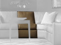 American Leather Living Room Kaden Armless Chair KAD-CHR-AA - Treeforms ...