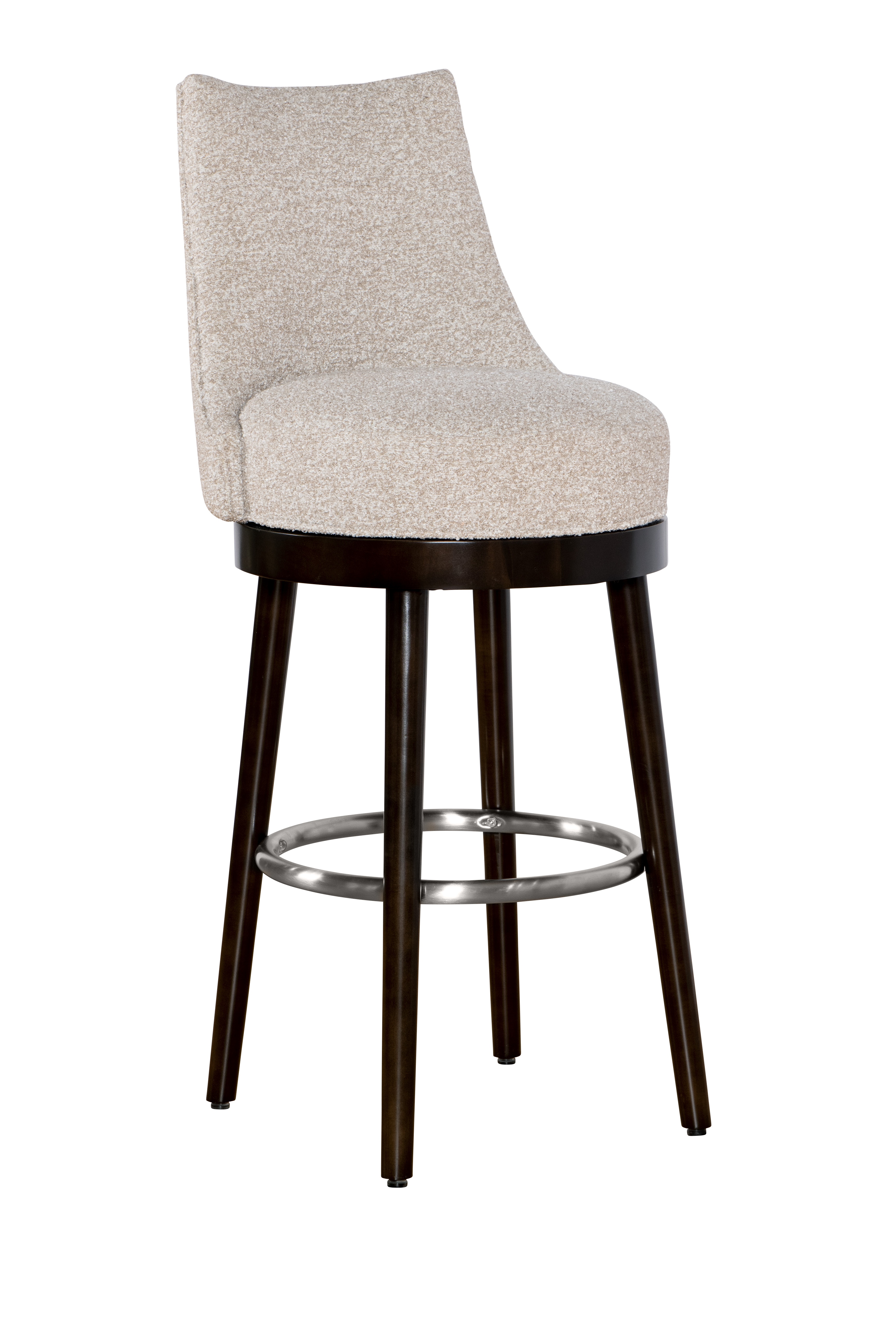 Designmaster Casual Dining Leander Bar Height Stool w/ Round Legs 03 ...