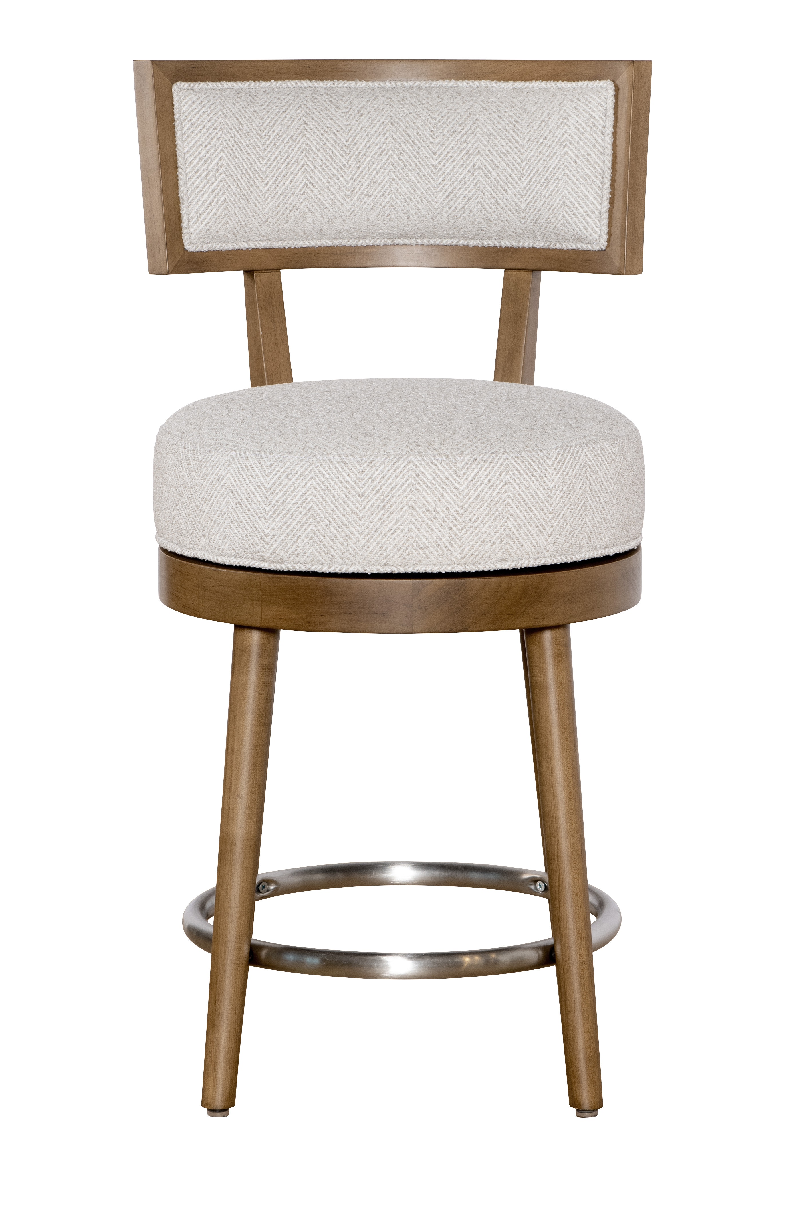 Designmaster Casual Dining Hilliard Counter Height Stool w/ Round Legs ...