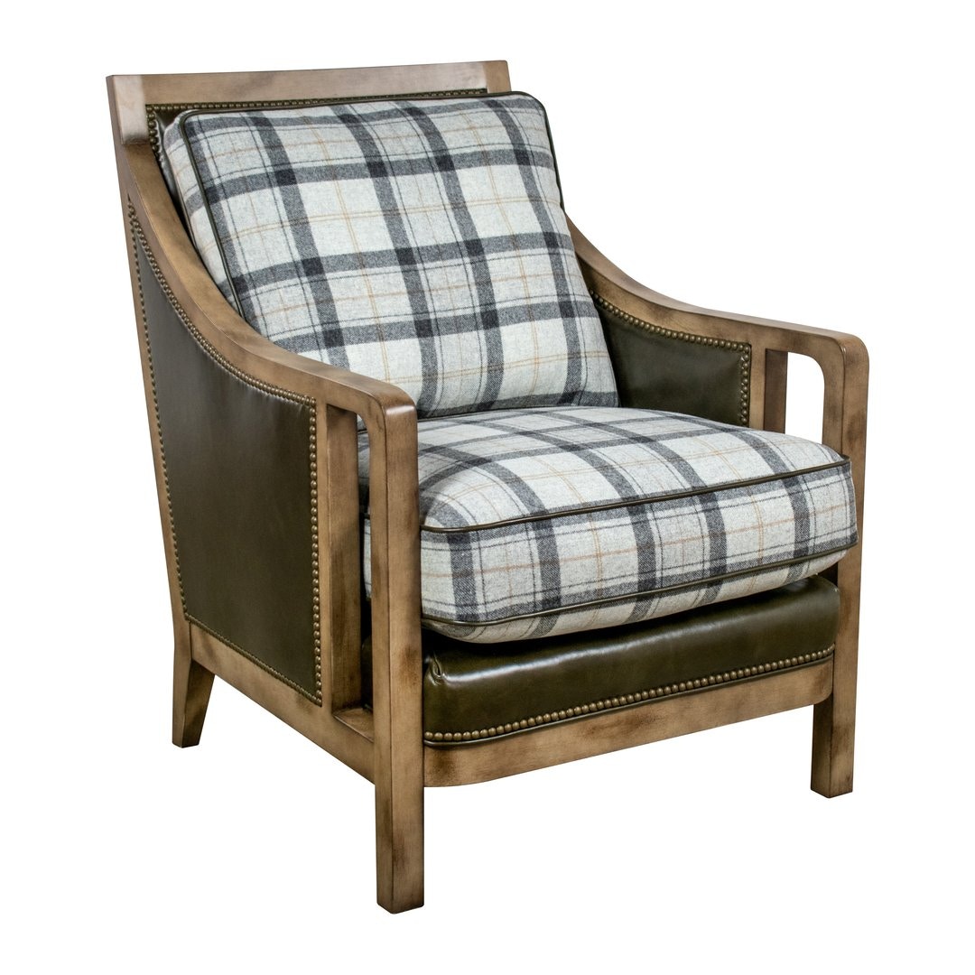 Our House Designs 725 Living Room Monastery Wood Framed Chair