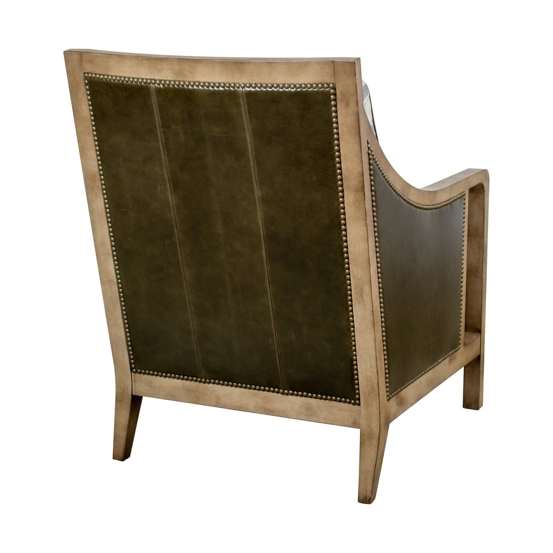 Our House Designs Living Room Monastery Wood Framed Chair 725 | Hickory ...