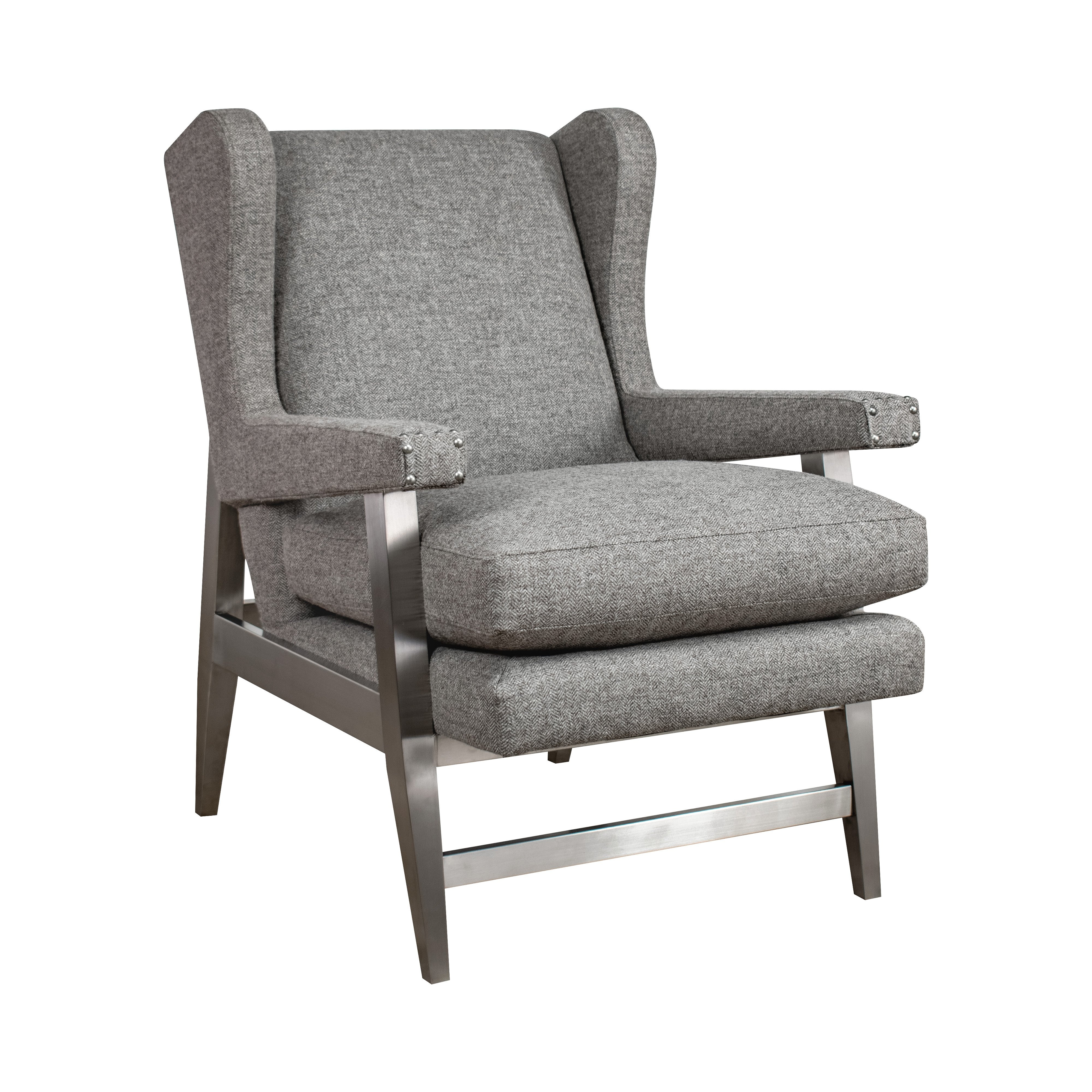 Our House Designs Living Room Metal Chair 907-SS | Hickory Furniture ...
