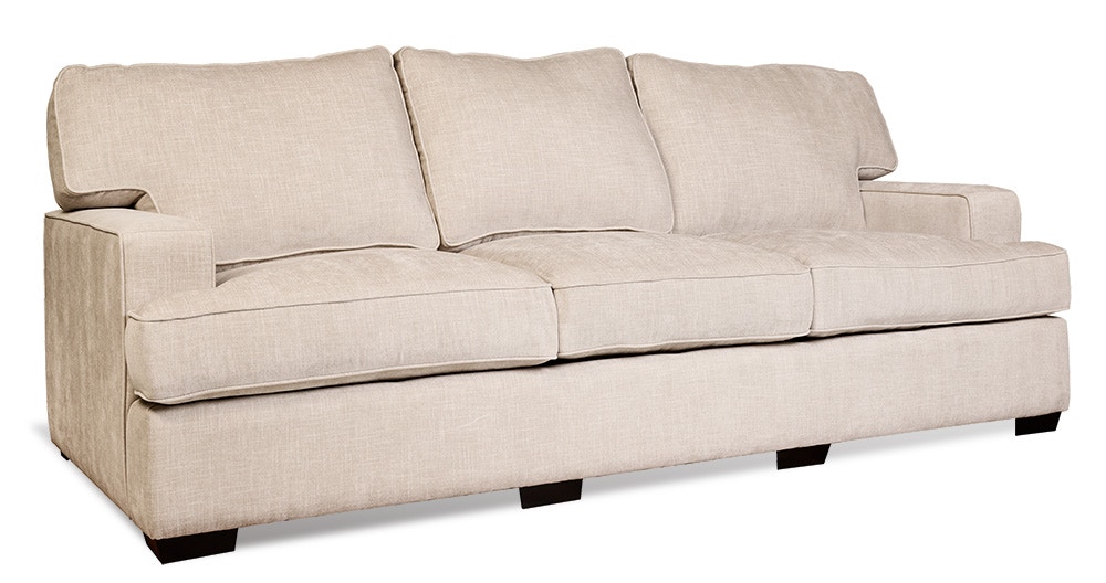 Legacy Leather Living Room Hartley Sofa | Hickory Furniture Mart ...