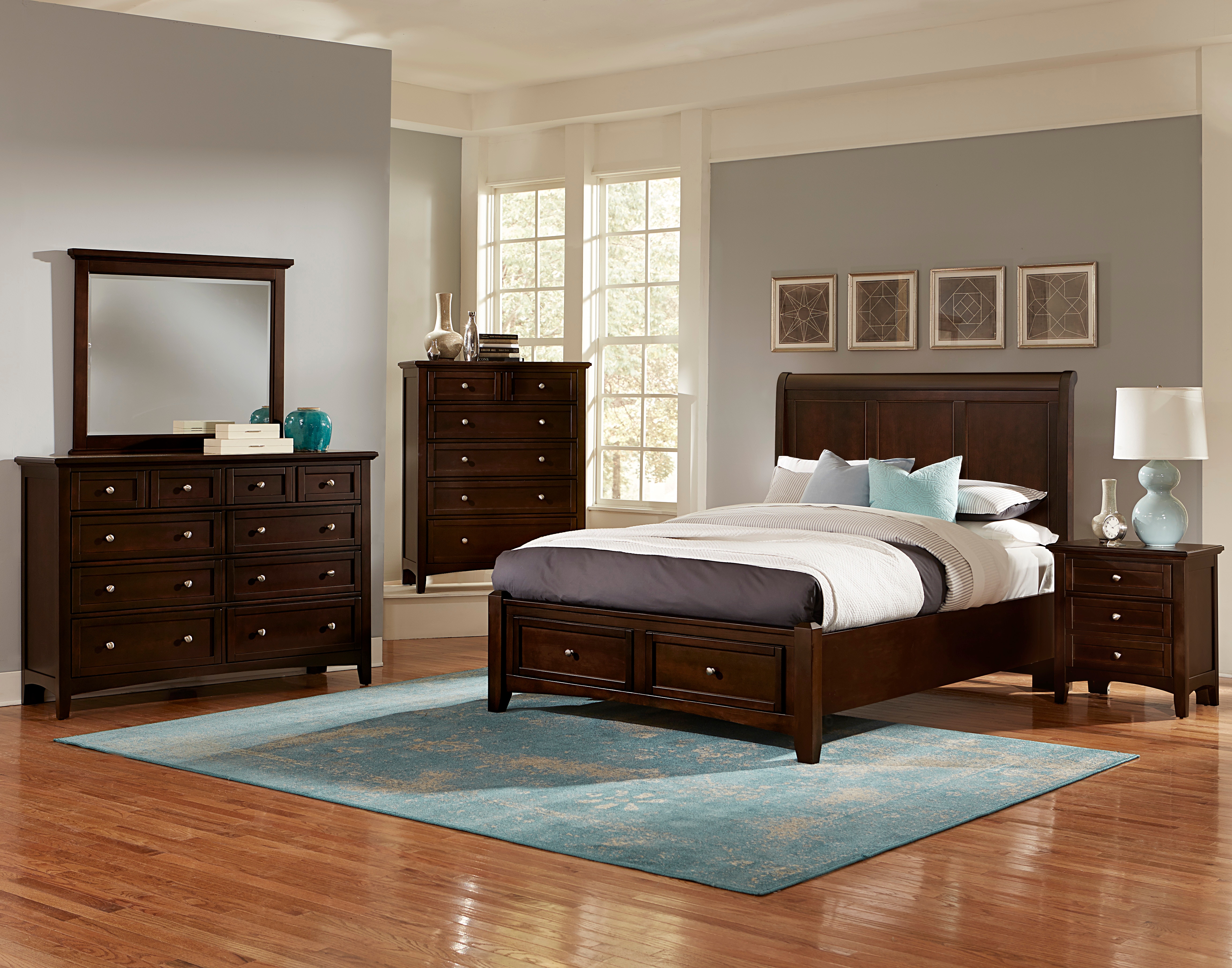 Vaughan furniture company sleigh bed store