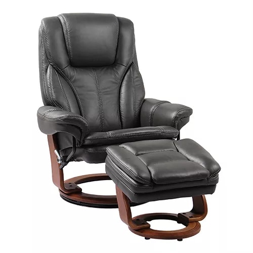 BenchMaster Living Room Hana Recliner with Ottoman 7753WB-KM011 ...