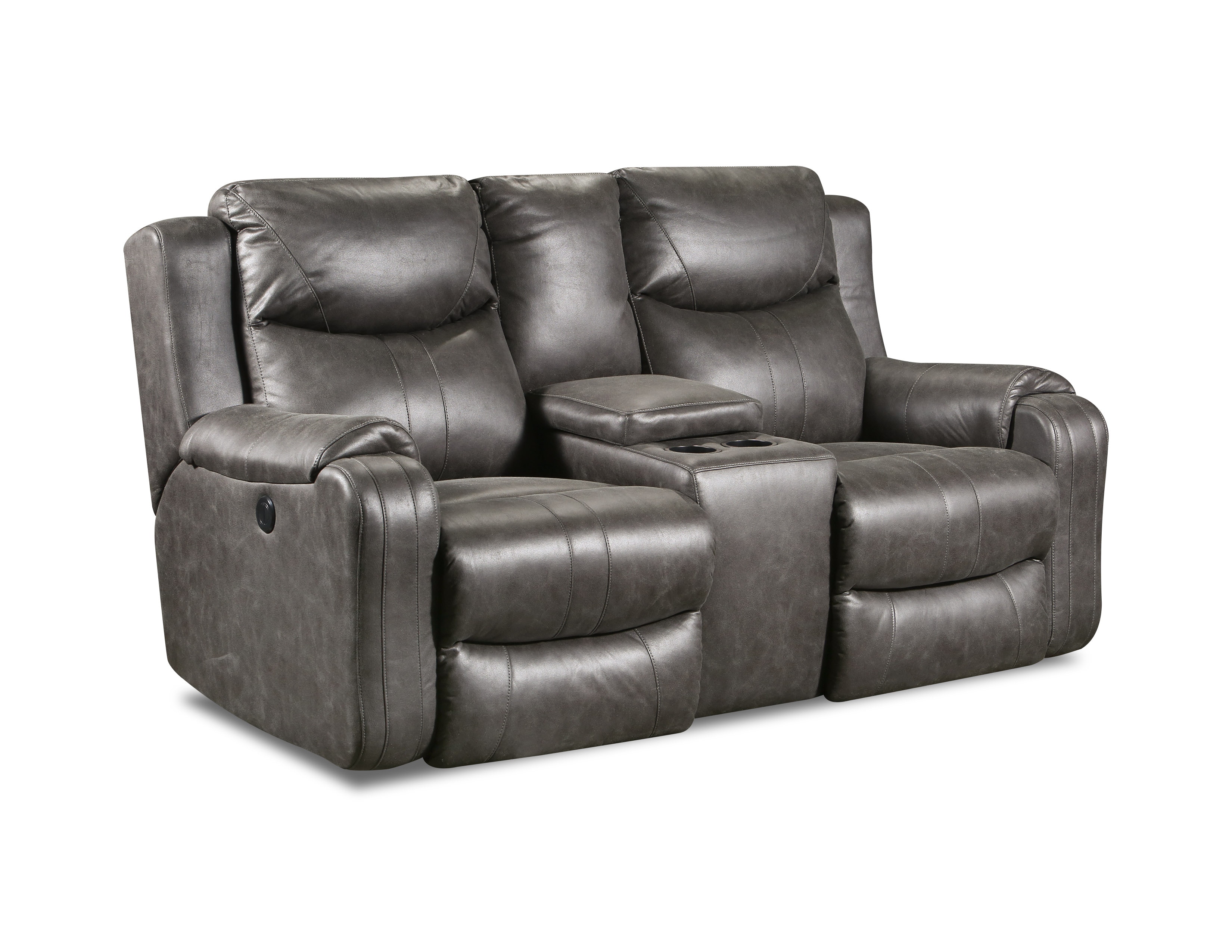 Southern Motion Marvel Reclining Loveseat with Console 881-28 ...