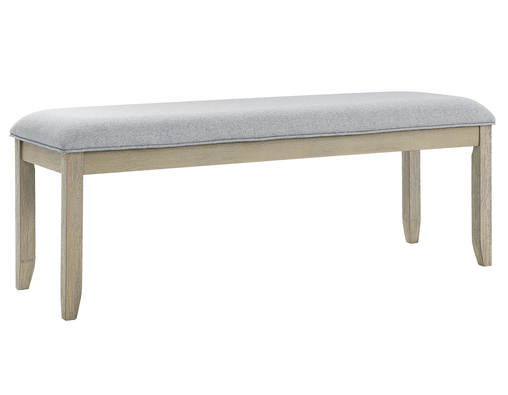 Steve Silver Casual Dining Carena Backless Dining Bench Gray CA520BNG ...