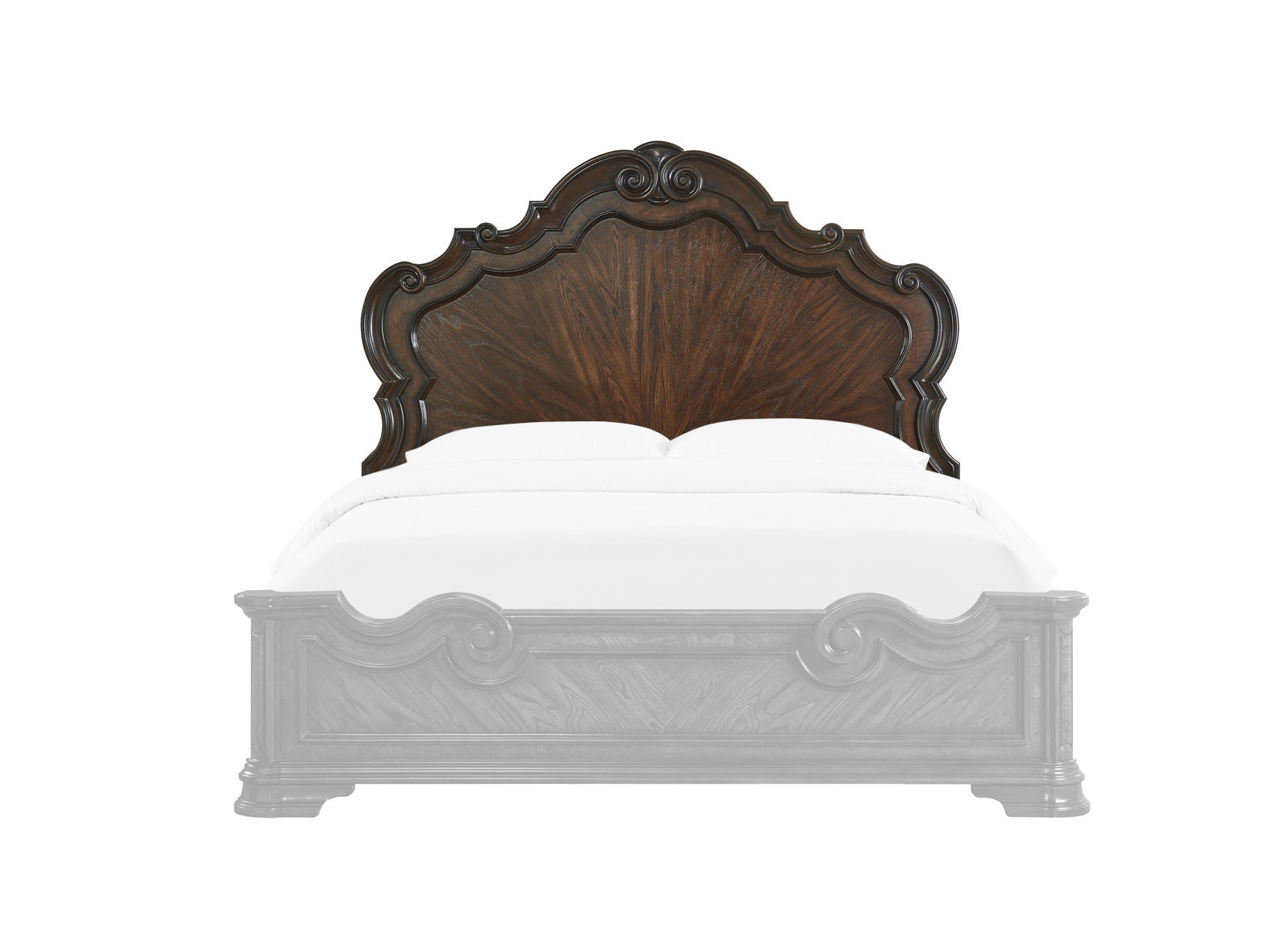 Steve Silver Bedroom Royale Queen Headboard RY900QHB | Hickory ...