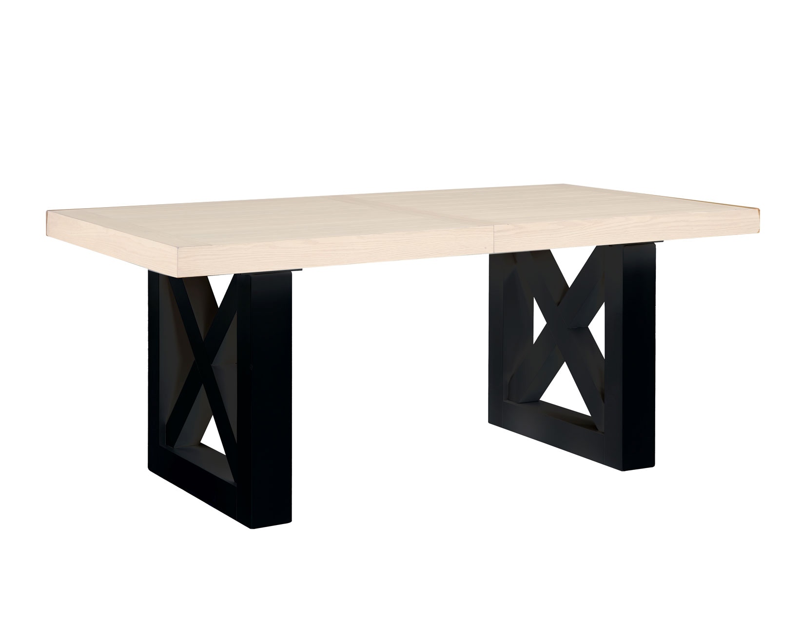 Steve Silver Casual Dining Magnolia Table Base, Black MM500KTB ...