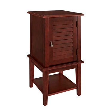 Powell Furniture Living Room Red Shutter Door Table 286-351 - Carol ...