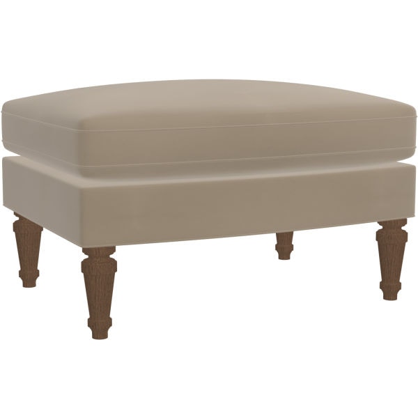 Lee industries leather ottoman store