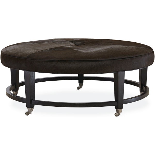 Lee Industries Living Room Leather Cocktail Ottoman L9479 90 Lenoir Empire Furniture Johnson