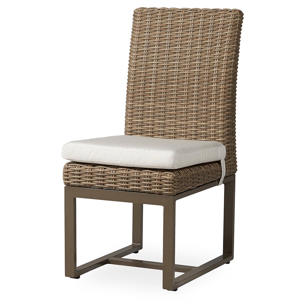 Lloyd Flanders Outdoor Furniture Milan Armless Dining Chair 475007 Knight Furniture Showrooms