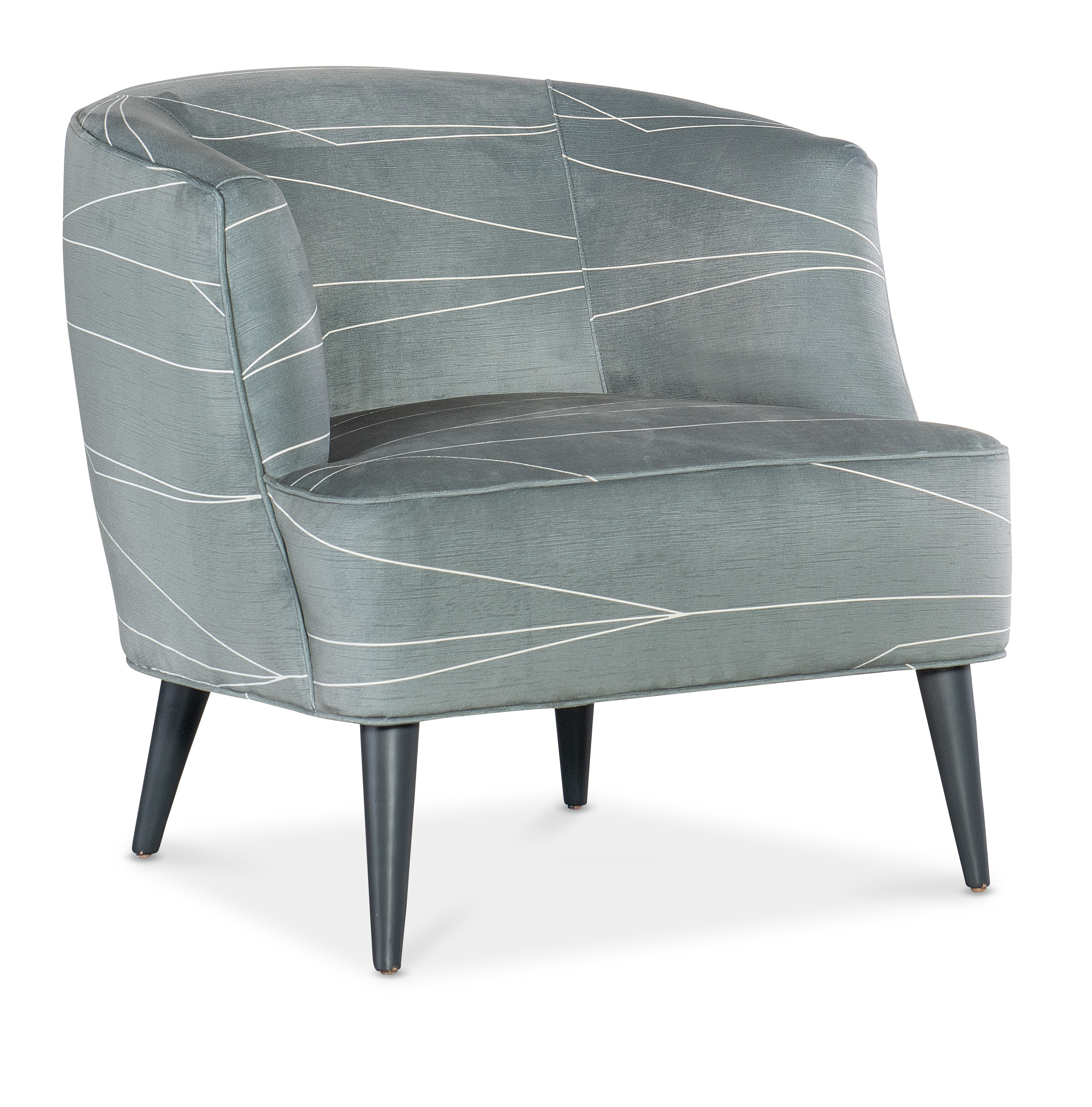 HF Custom Living Room Devon Club Chair 1664 - B.F. Myers Furniture ...