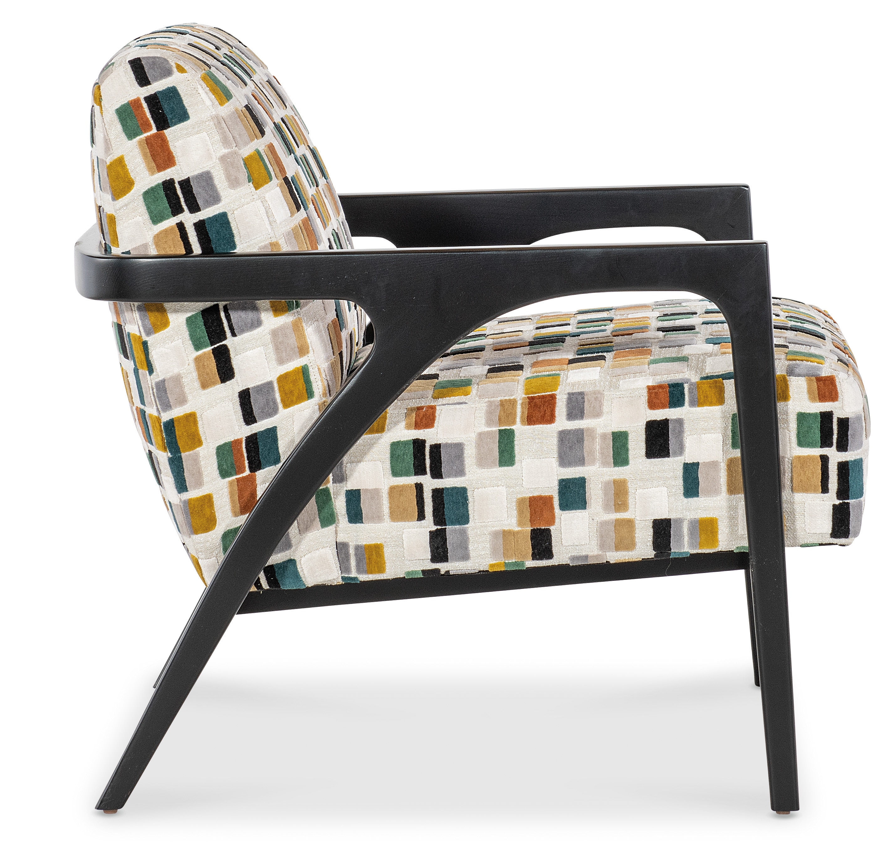 HF Custom Upholstery Fletcher Exposed Wood Chair 4739-005