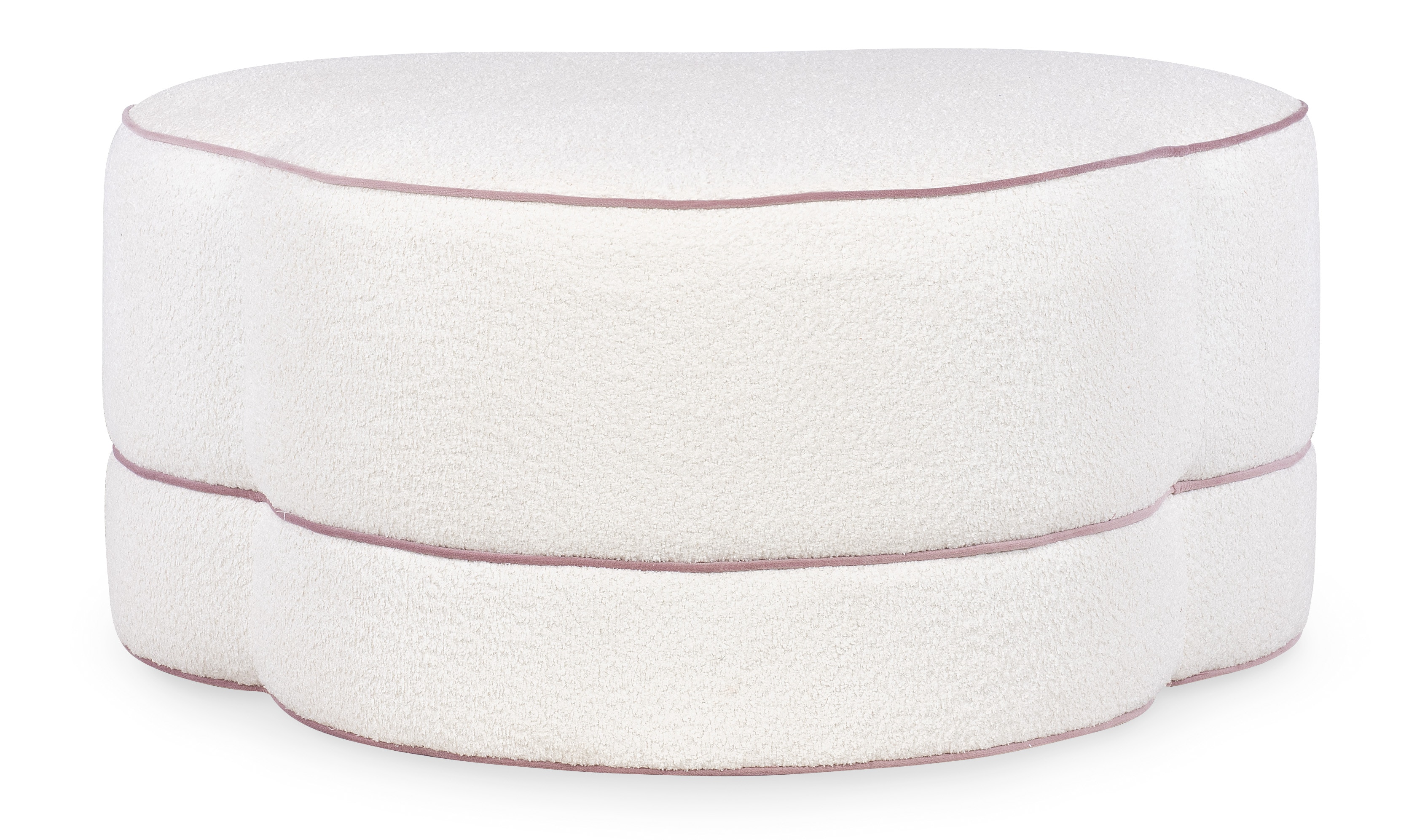 HF Custom Upholstery Clover Ottoman 6674-006