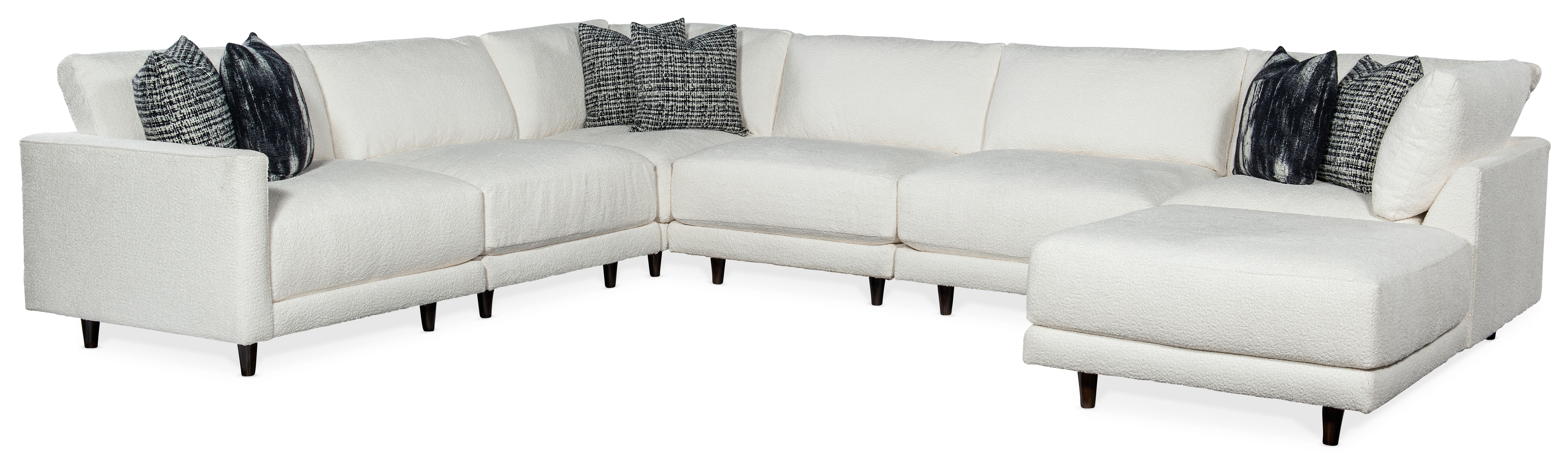 HF Custom Living Room Carmel Sectional 7301 Carmel Sectional | Hickory ...