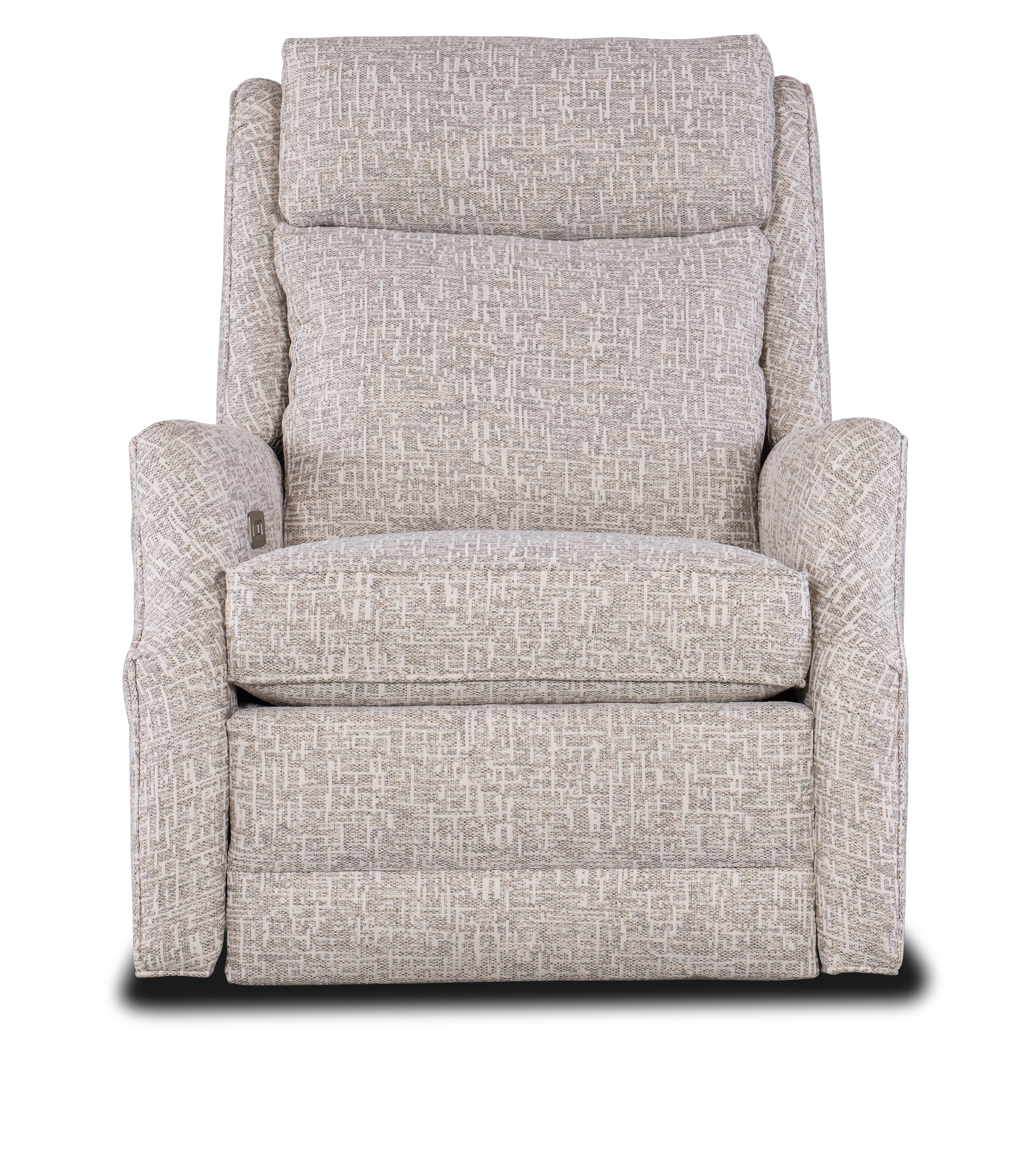 HF Custom Living Room Darrien Swivel Glider Recliner Divided Back ...