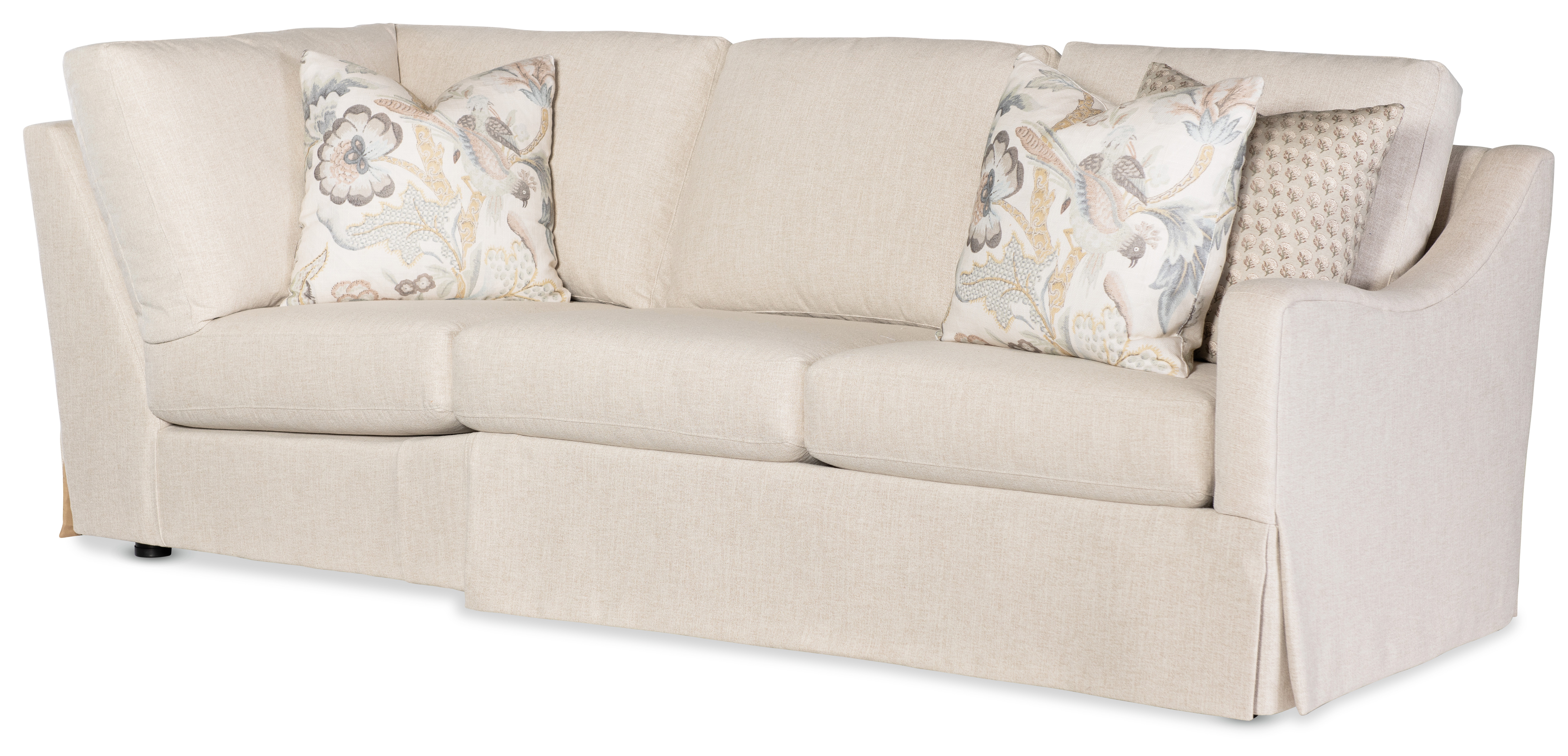 HF Custom Upholstery Living Room Vera Skirted RAF Sofa Return SK30-030 ...