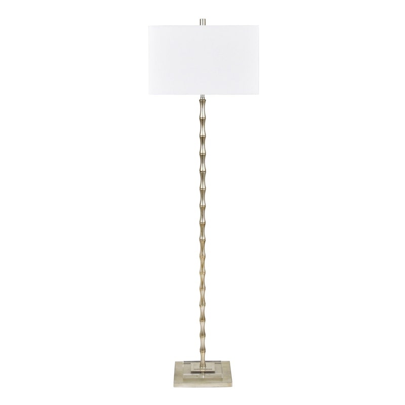 Crestview Table and Floor Lamps Emerson Cast Spindle Floor Lamp ...