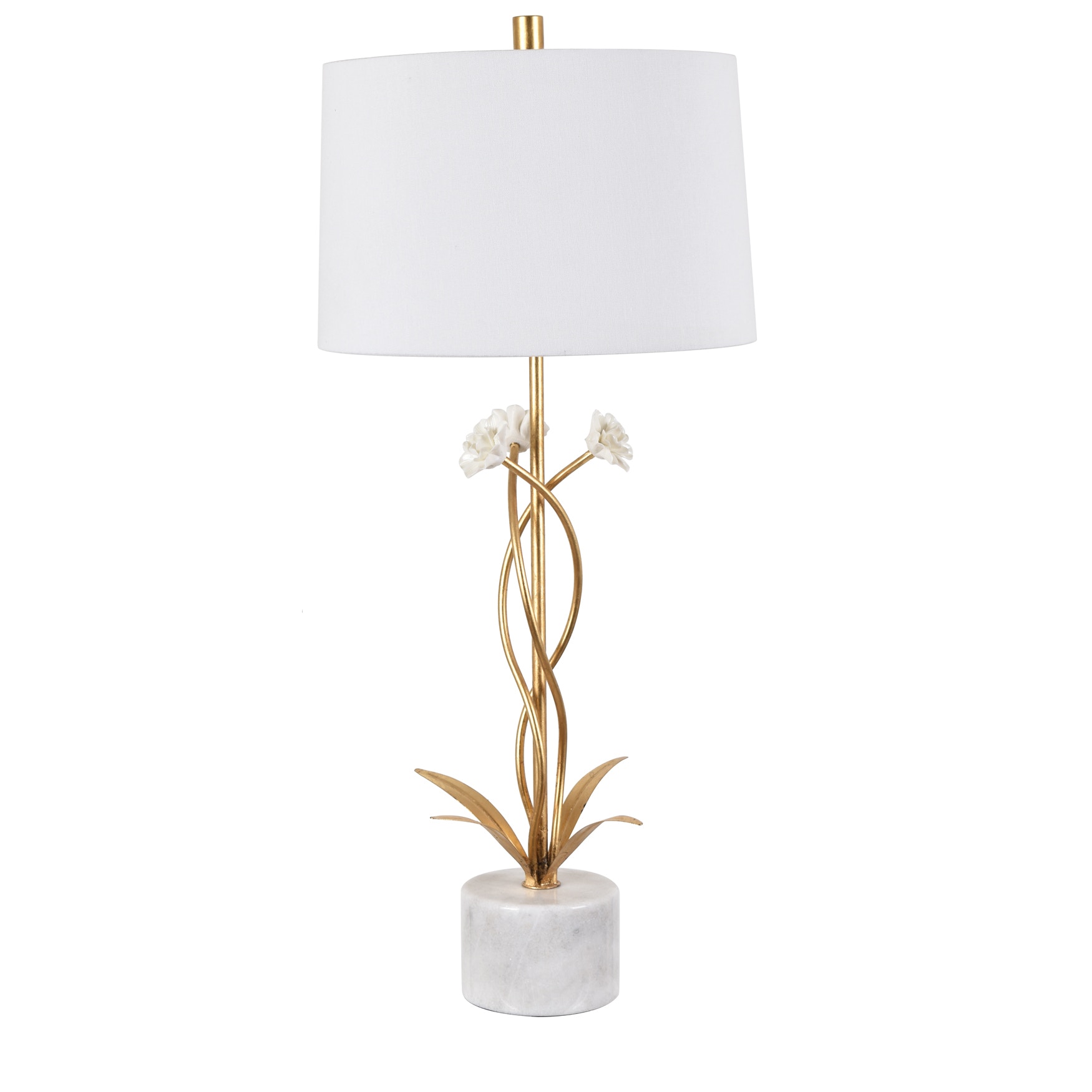 Crestview Table and Floor Lamps Botanical Garden Table Lamp CVAZER094 ...