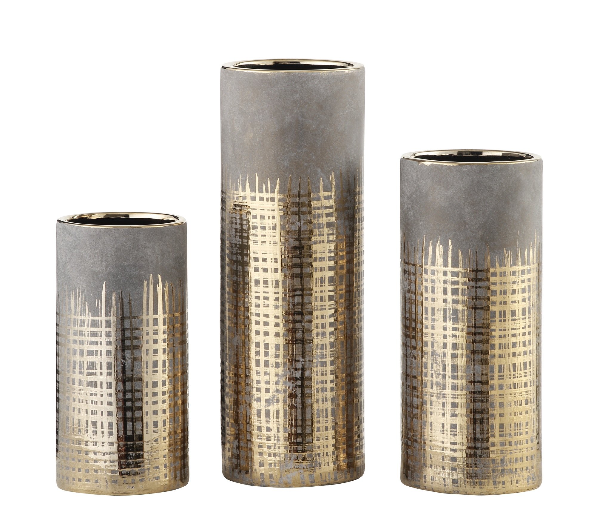 Crestview Home Accents Beacon Cylinder Vases CVVSA1104 - Carol House ...
