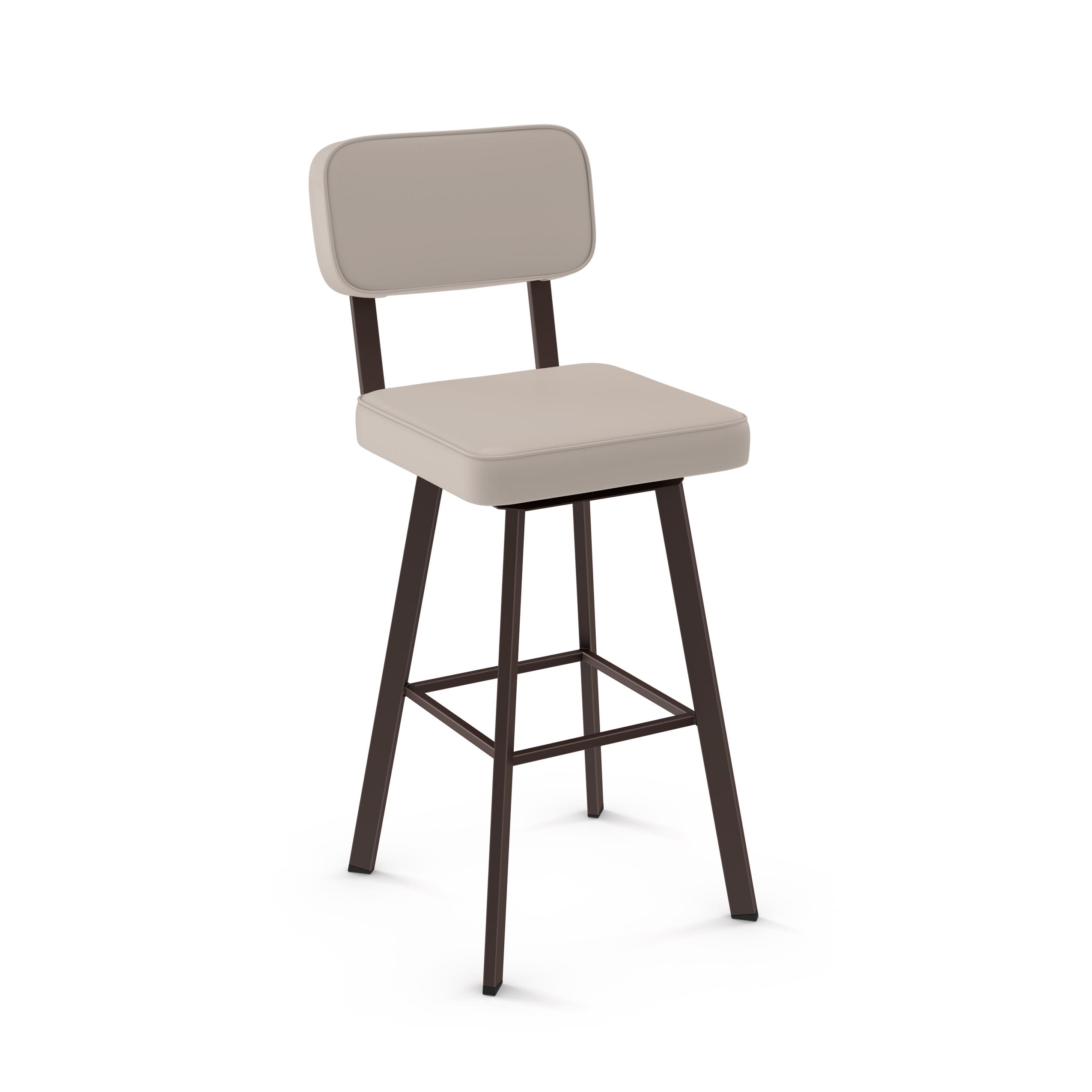 Amisco Casual Dining Brixton Bar Height Swivel Stool 41536 30 Stacy Furniture in Grapevine