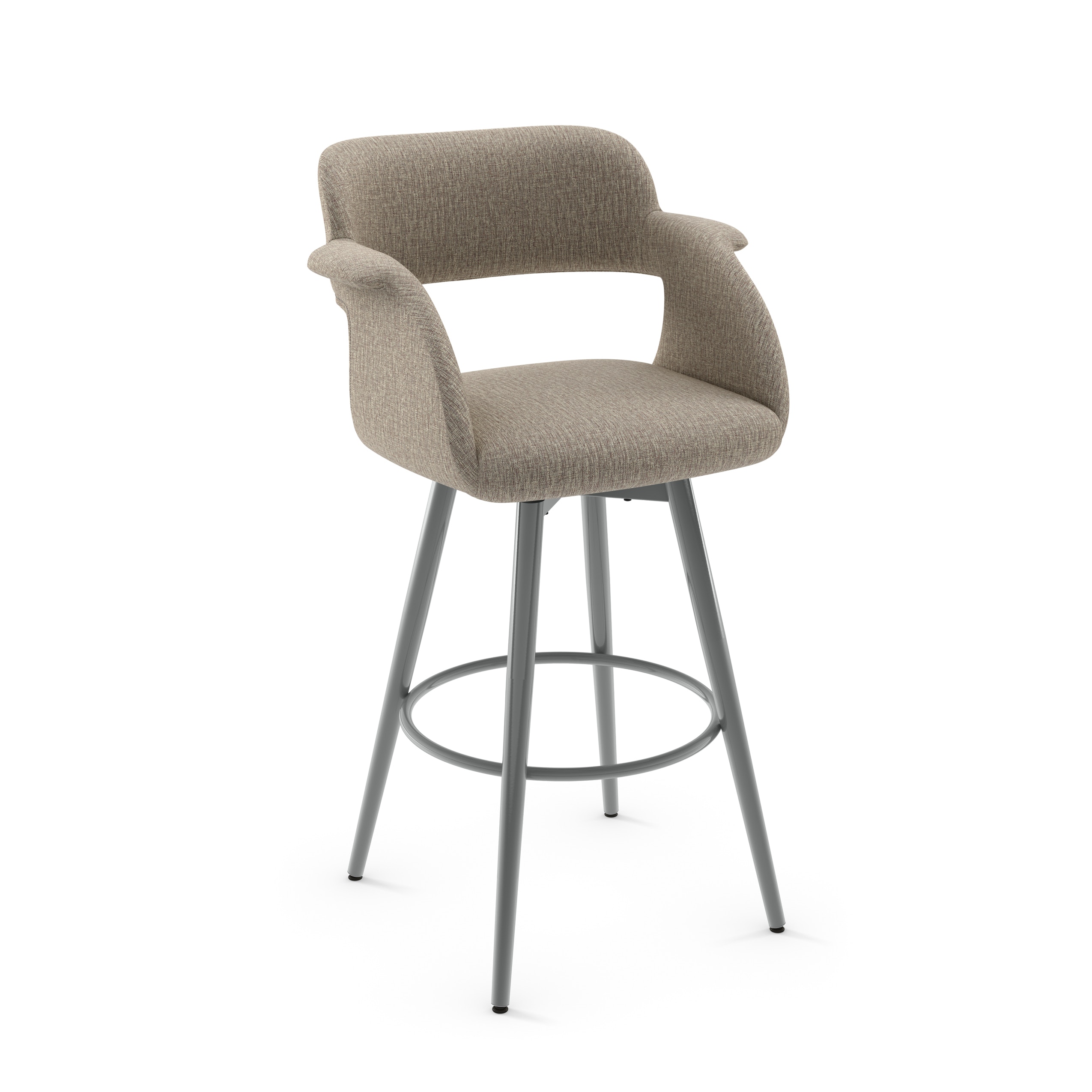 Amisco Casual Dining Sorrento Bar Height Swivel Stool 41539 30 Aminis