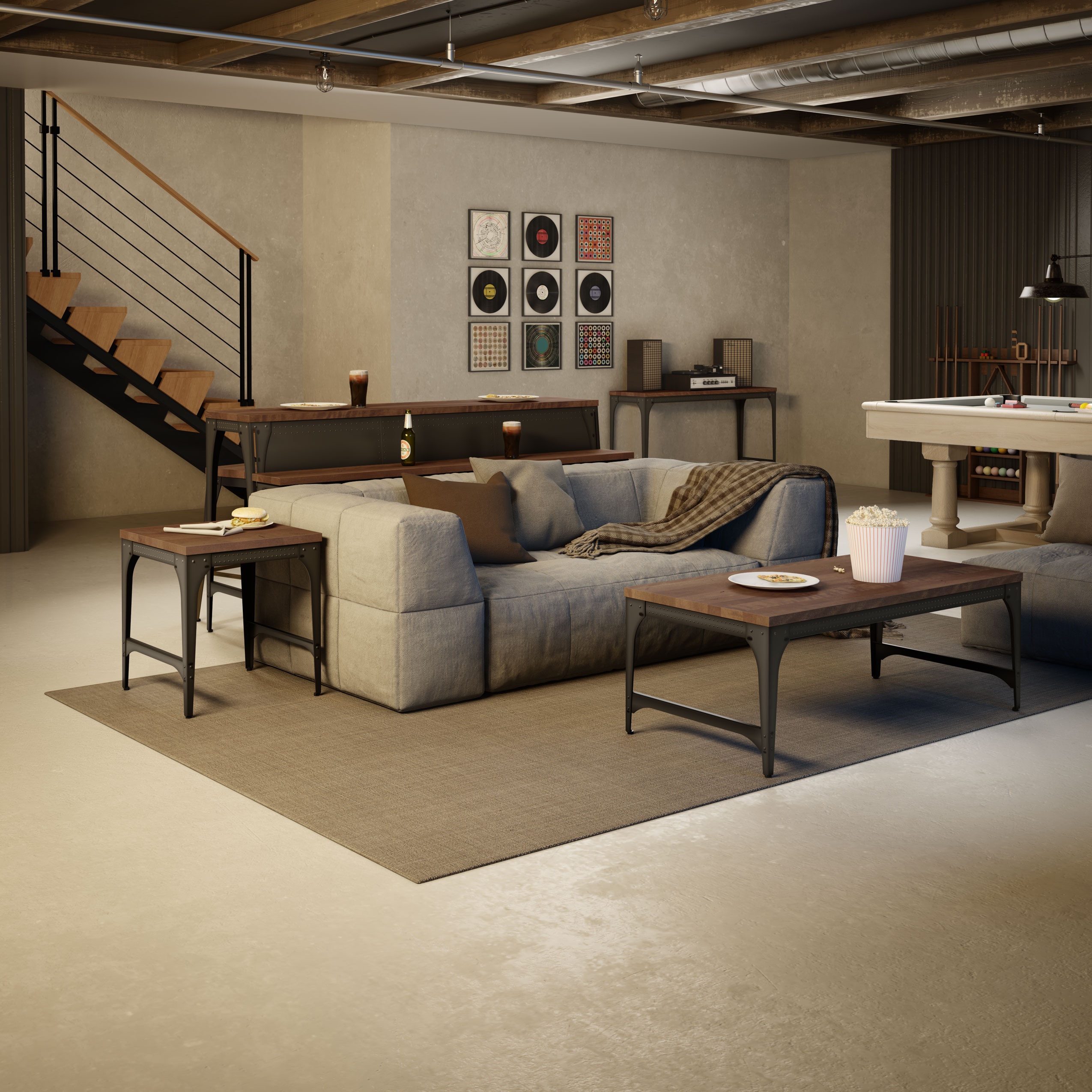 Amisco Living Room Elwood End Table Base 50265 - Gorman's - Serving ...