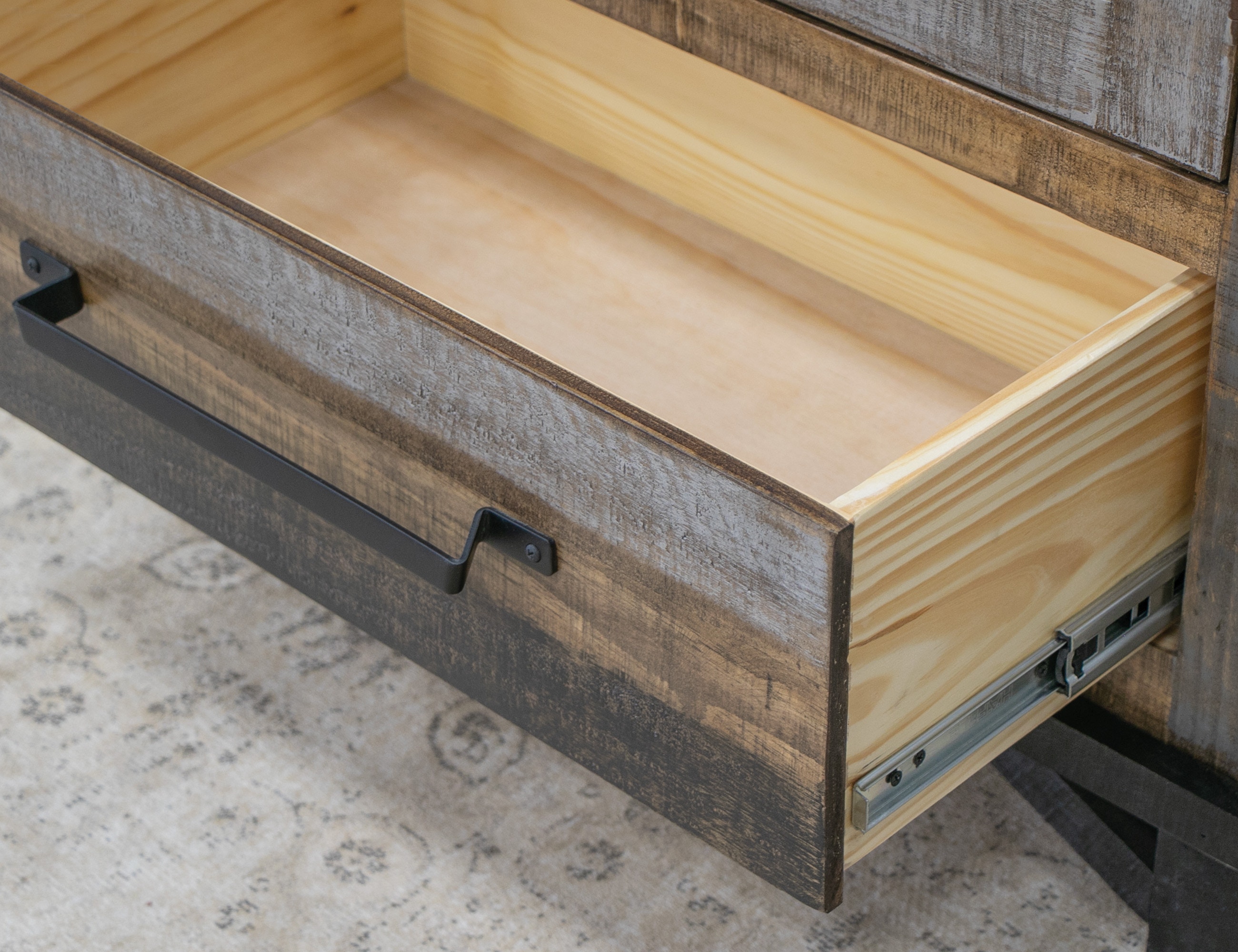 International Furniture Direct Living Room 1 Drawer, 2 Doors Cabinet ...