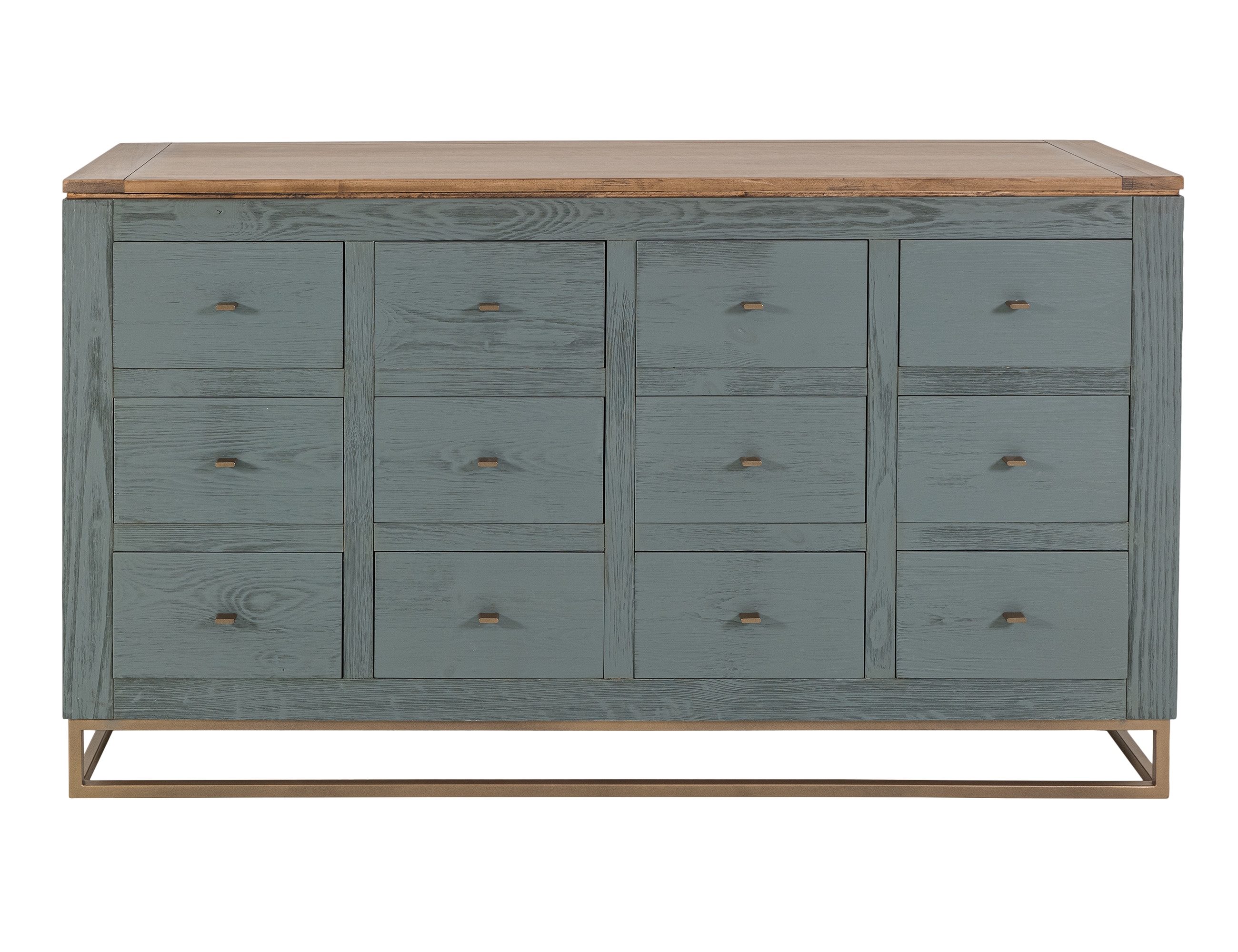 International Furniture Direct Living Room 12 Drawer, Console ...