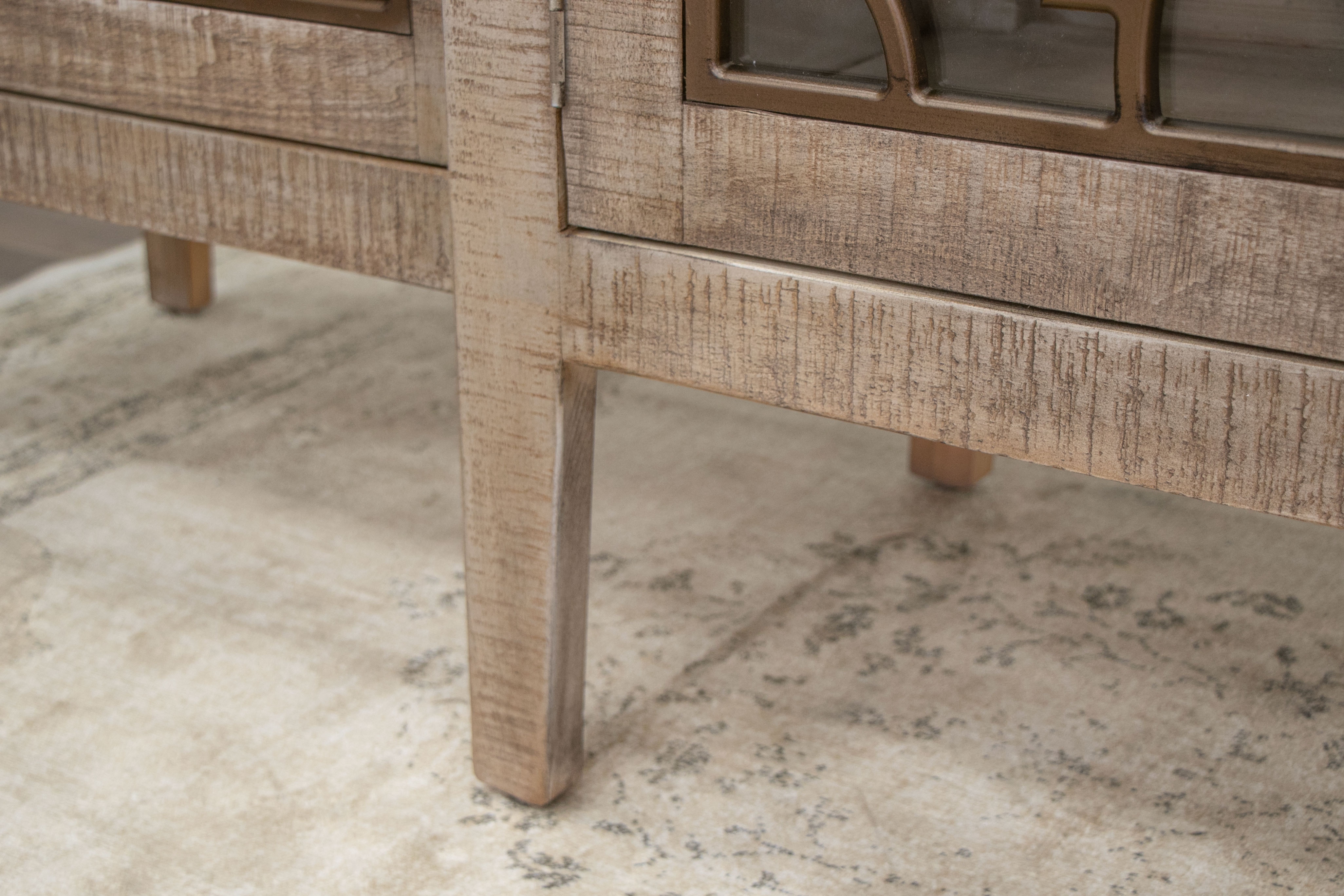 International Furniture Direct Living Room 4 Door Console IFD8102CNSDS ...