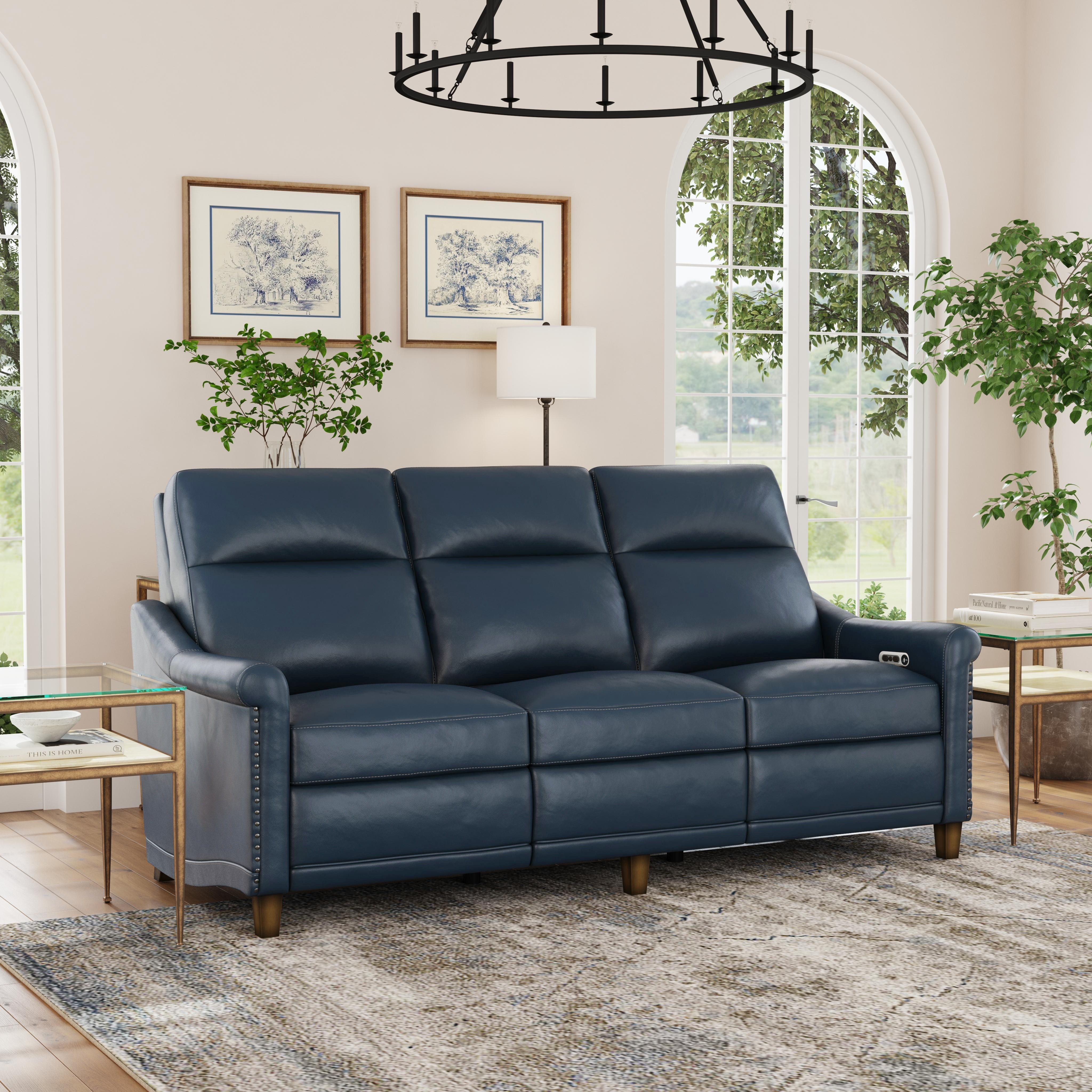 Flexsteel Elizabeth 1535-62PH Power Reclining Sofa with Power Headrests