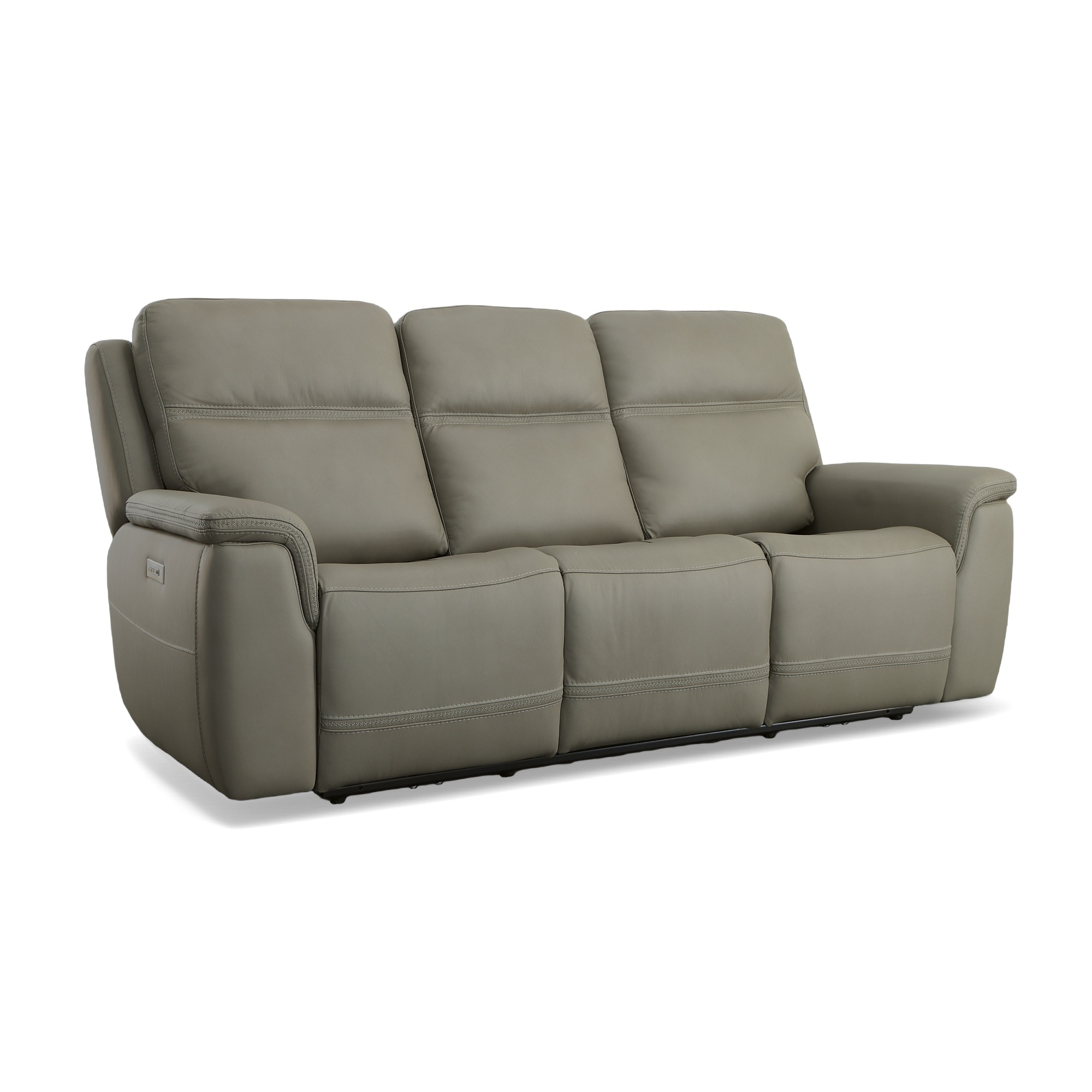 Flexsteel Living Room Power Reclining Sofa with Power Headrests and ...