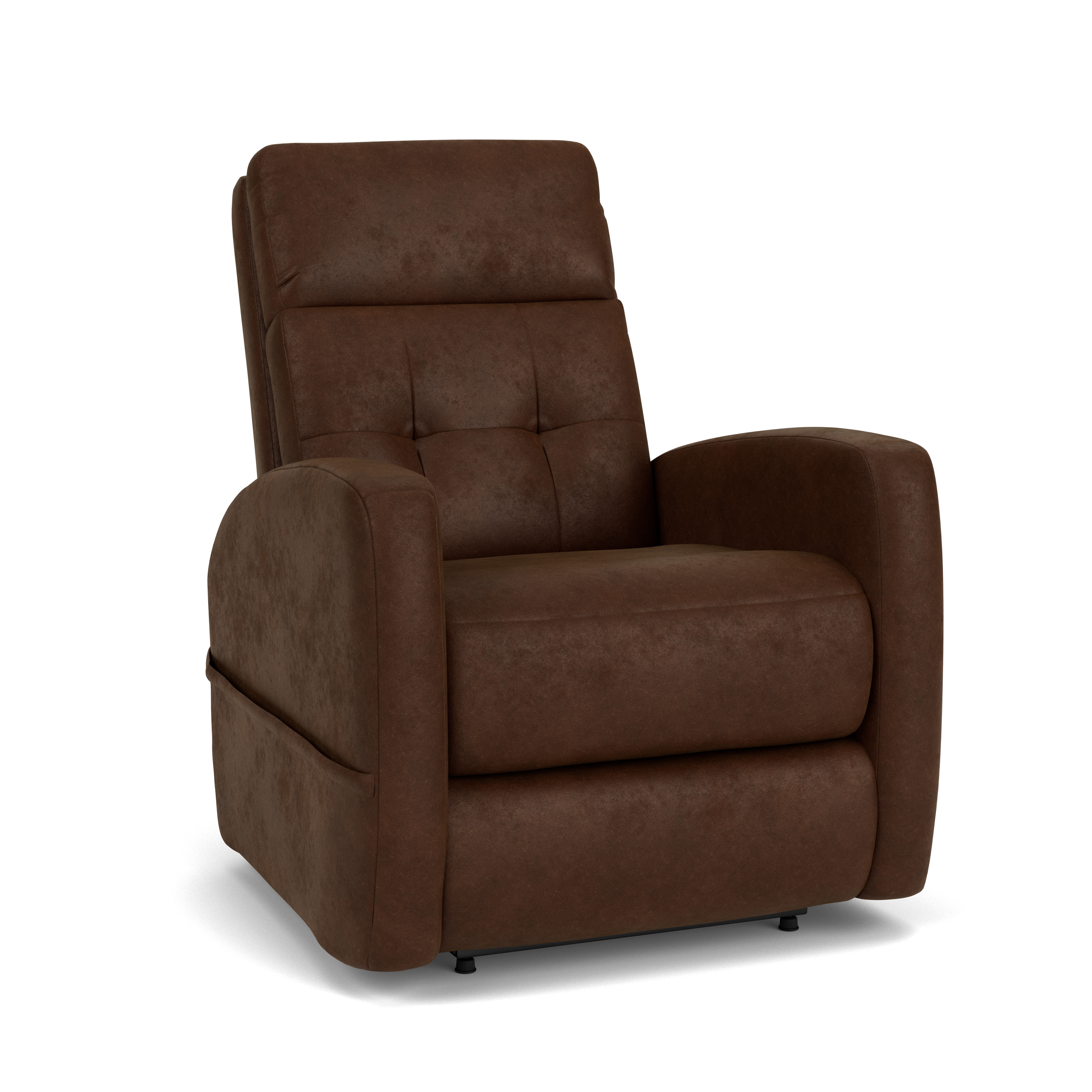 Flexsteel Living Room Power Recliner with Power Headrest and Lumbar ...