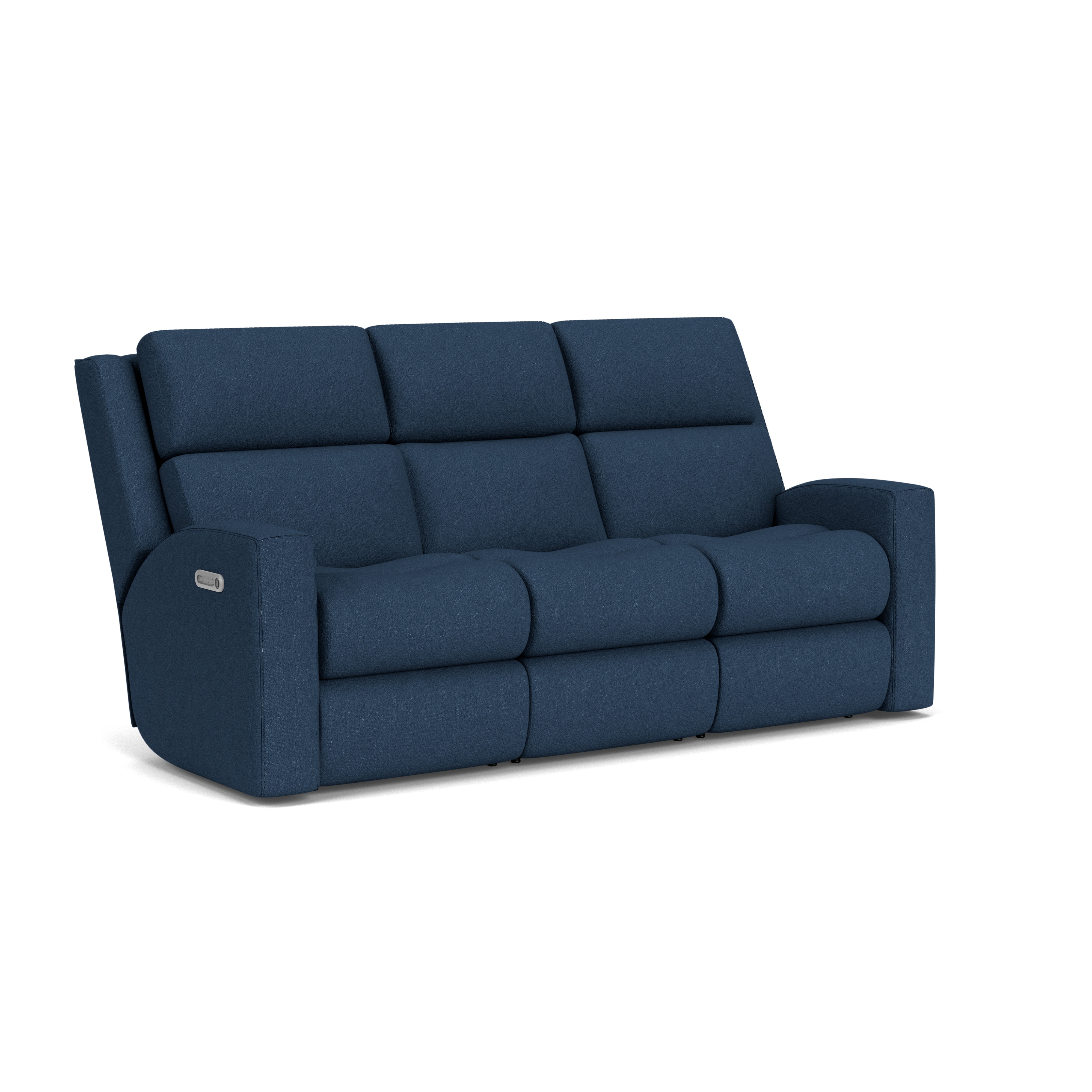 Flexsteel Living Room Power Reclining Sofa with Power Headrests and ...