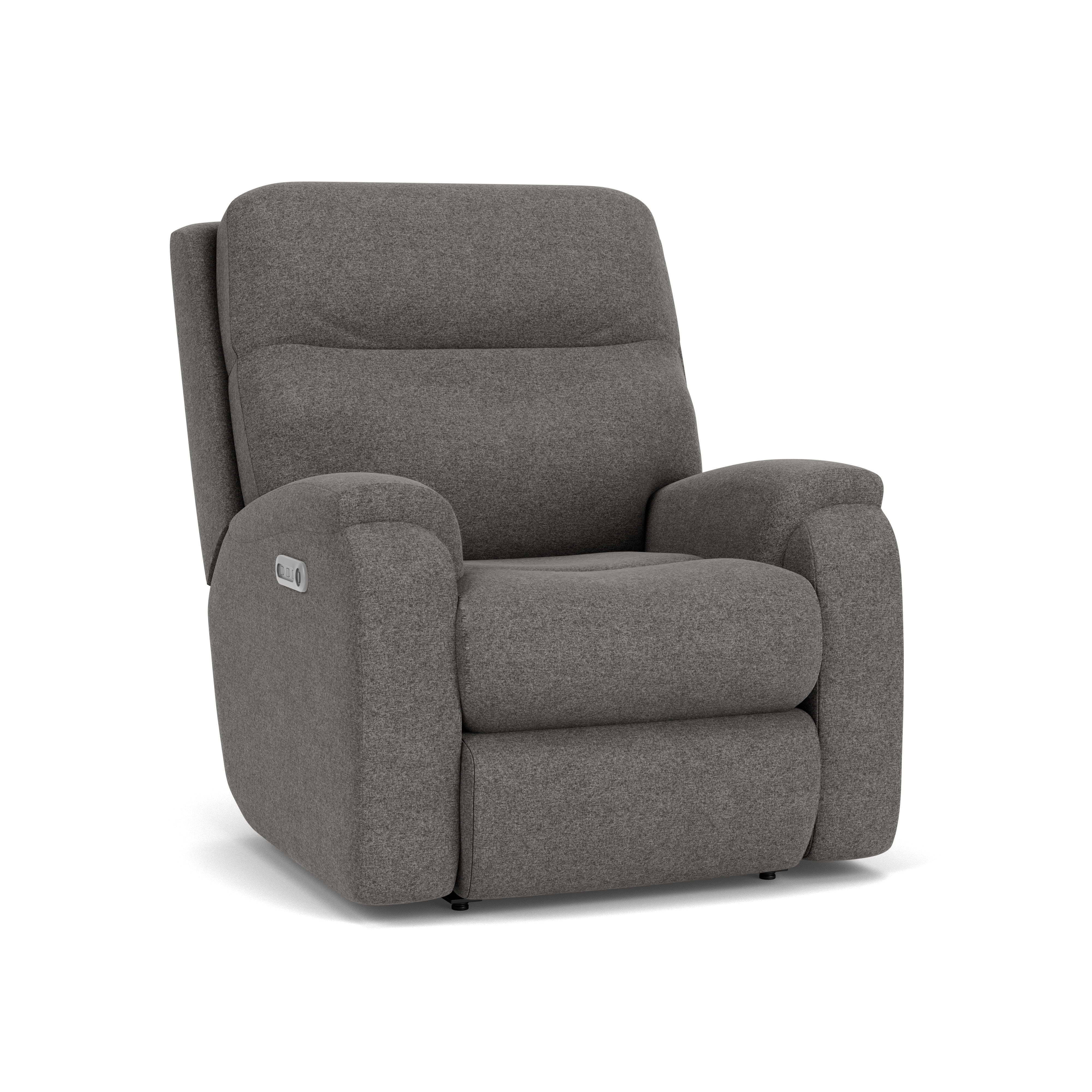 Flexsteel Living Room Power Rocking Recliner with Power Headrest and ...