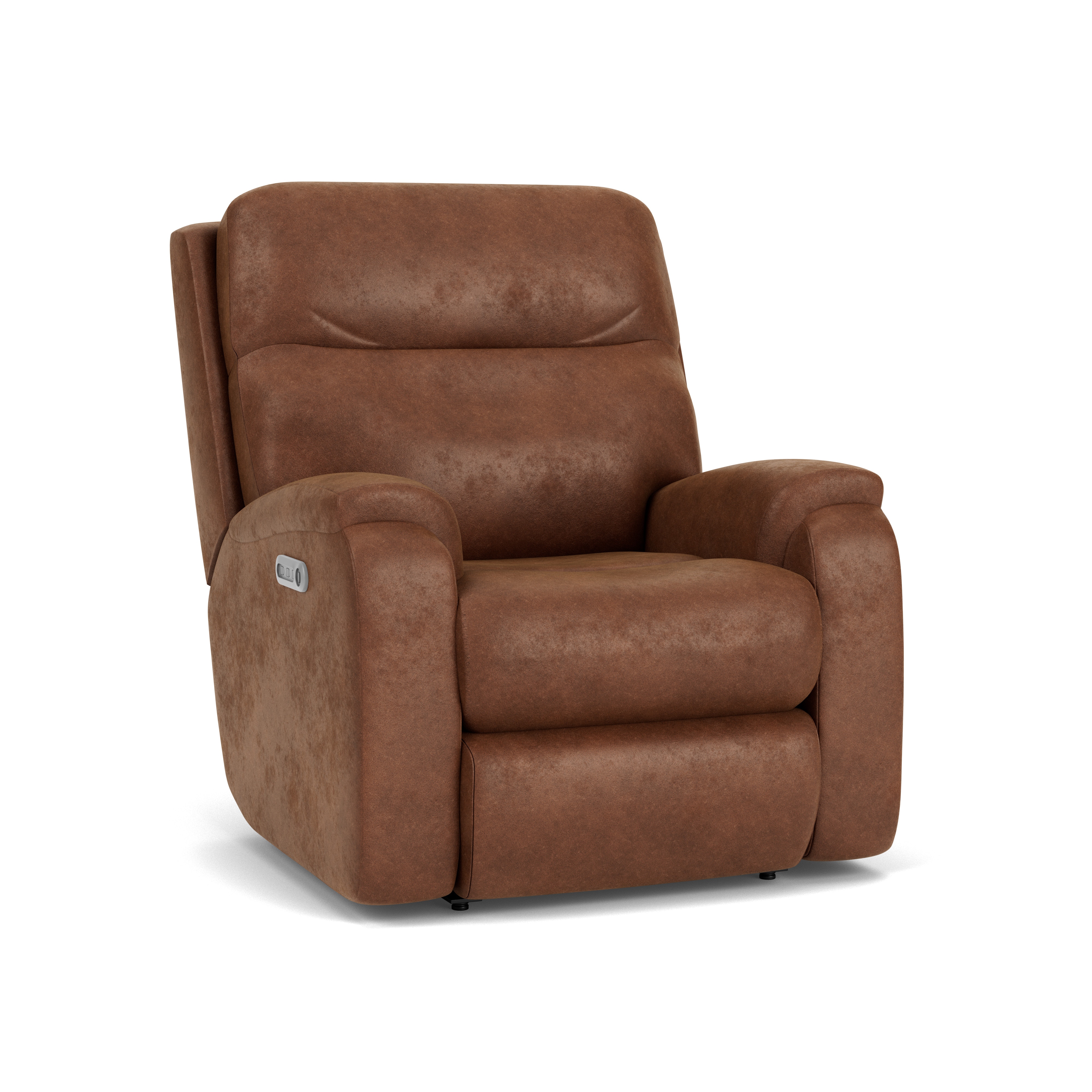 Flexsteel Living Room Power Rocking Recliner with Power Headrest and ...