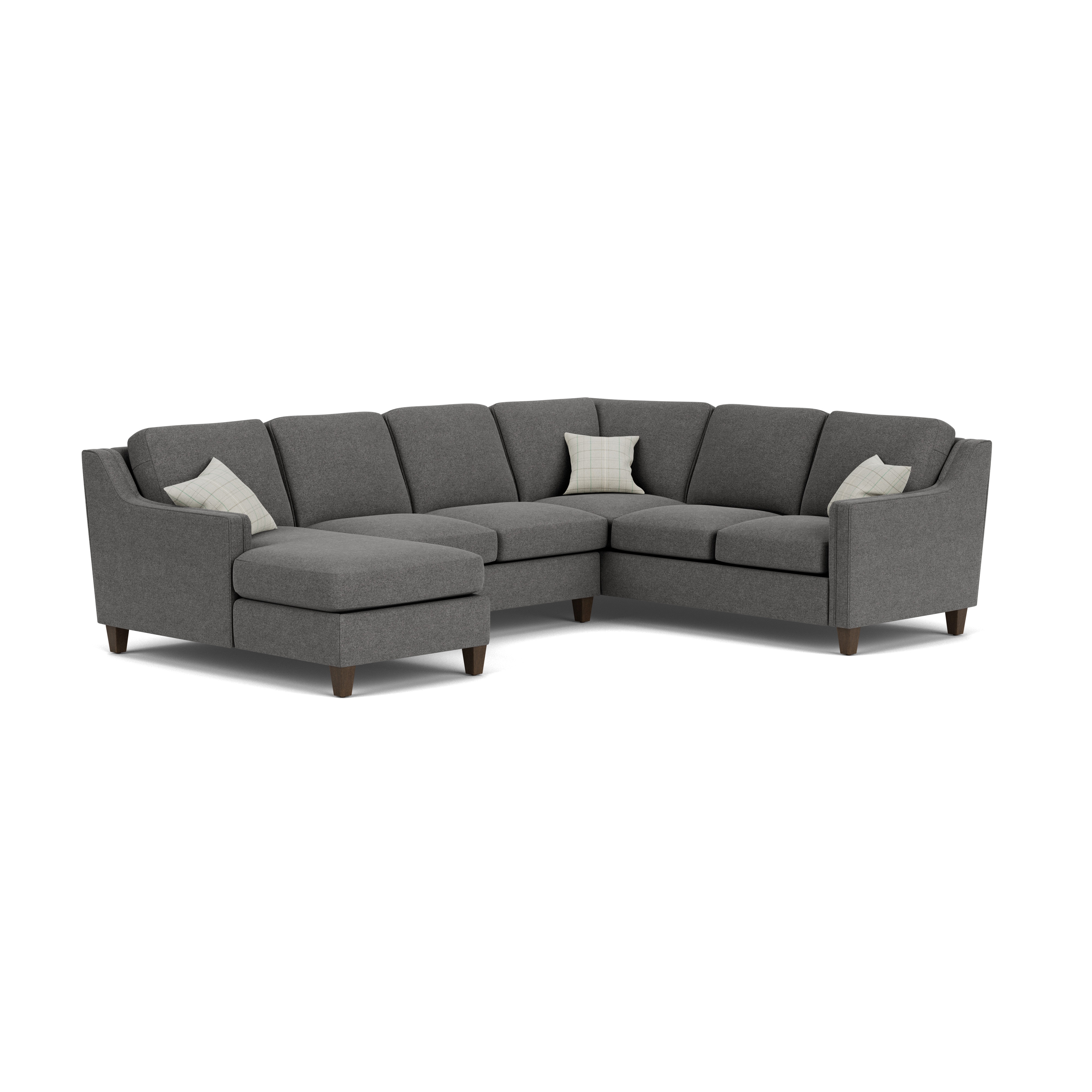 Flexsteel Living Room Finley 2-PC Sectional is available in the ...