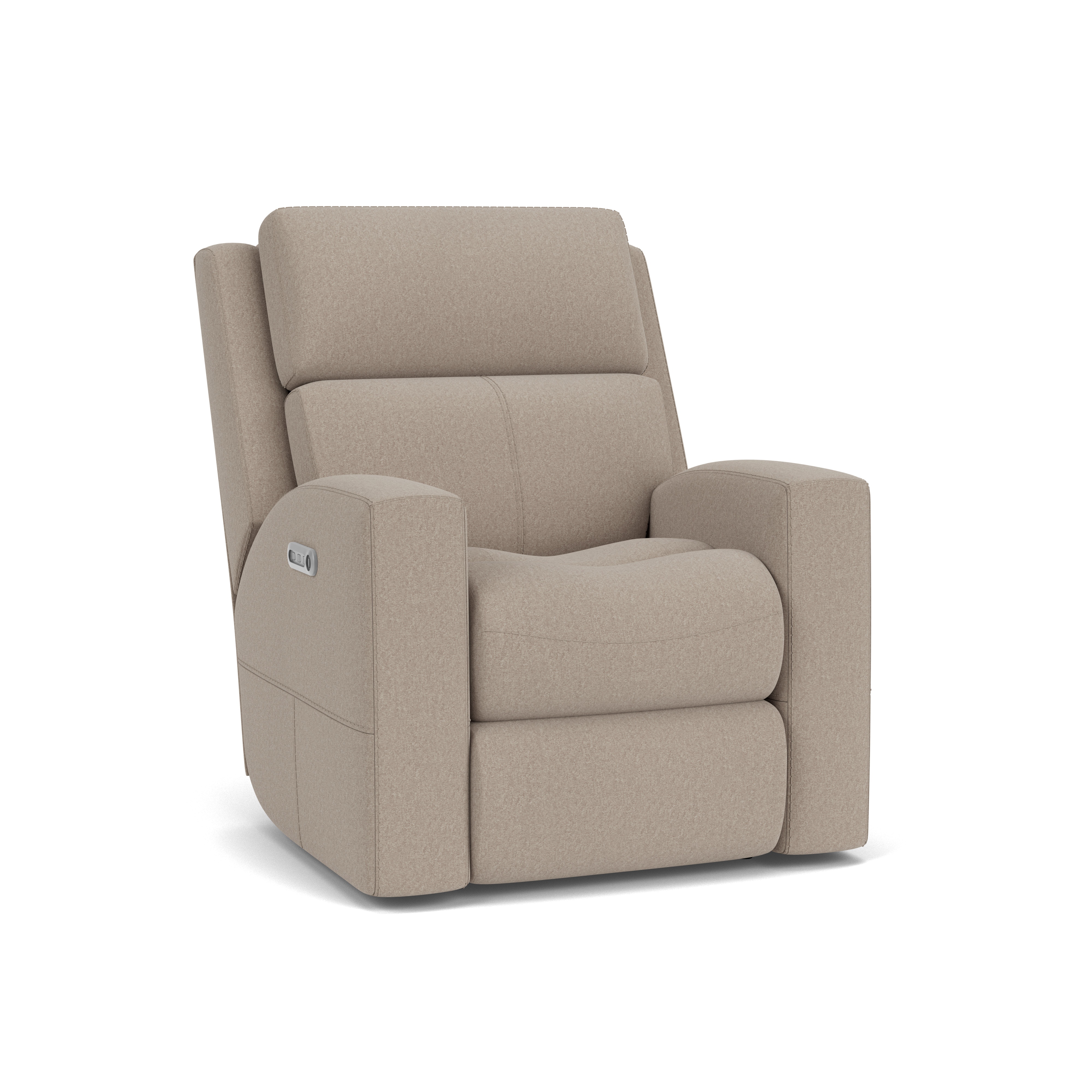 Flexsteel Living Room Power Recliner with Power Headrest and Lumbar ...