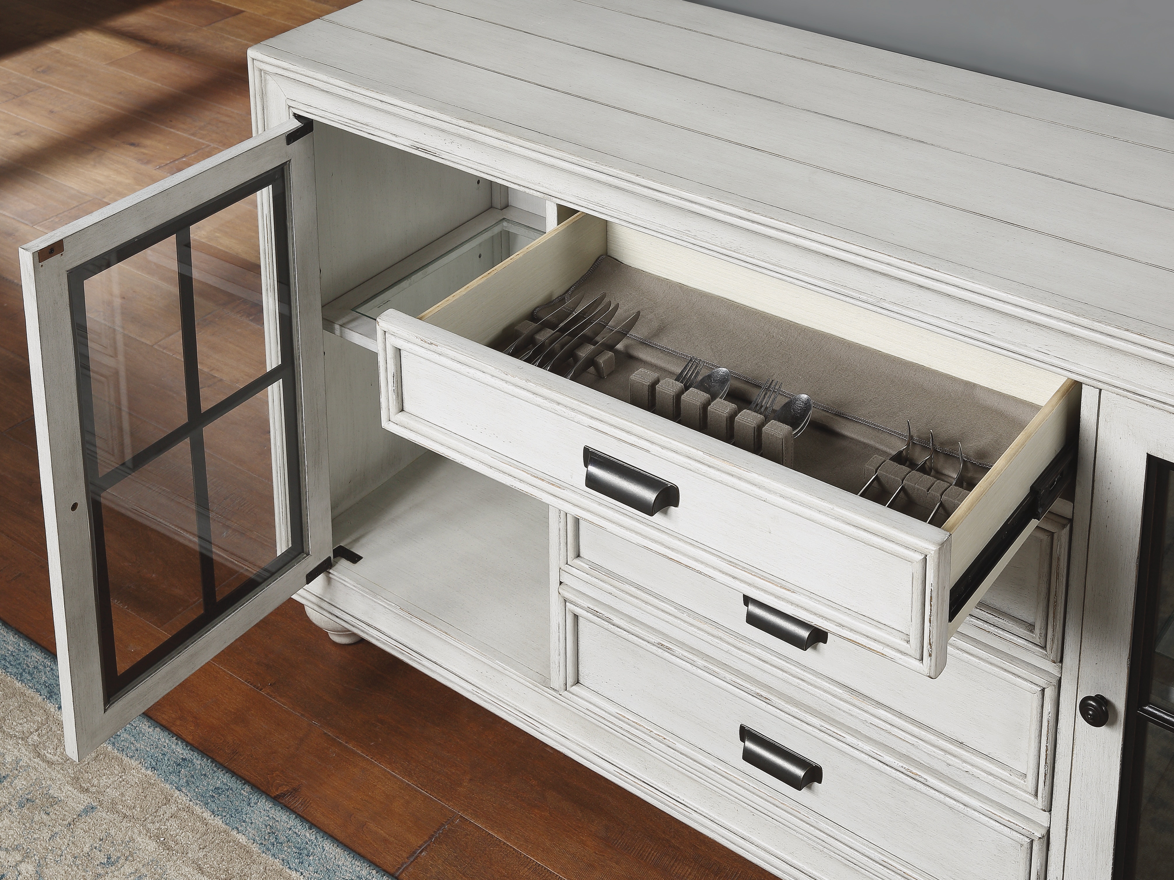 Flexsteel Casual Dining Buffet W1070-826 - Furniture Market - Austin, TX