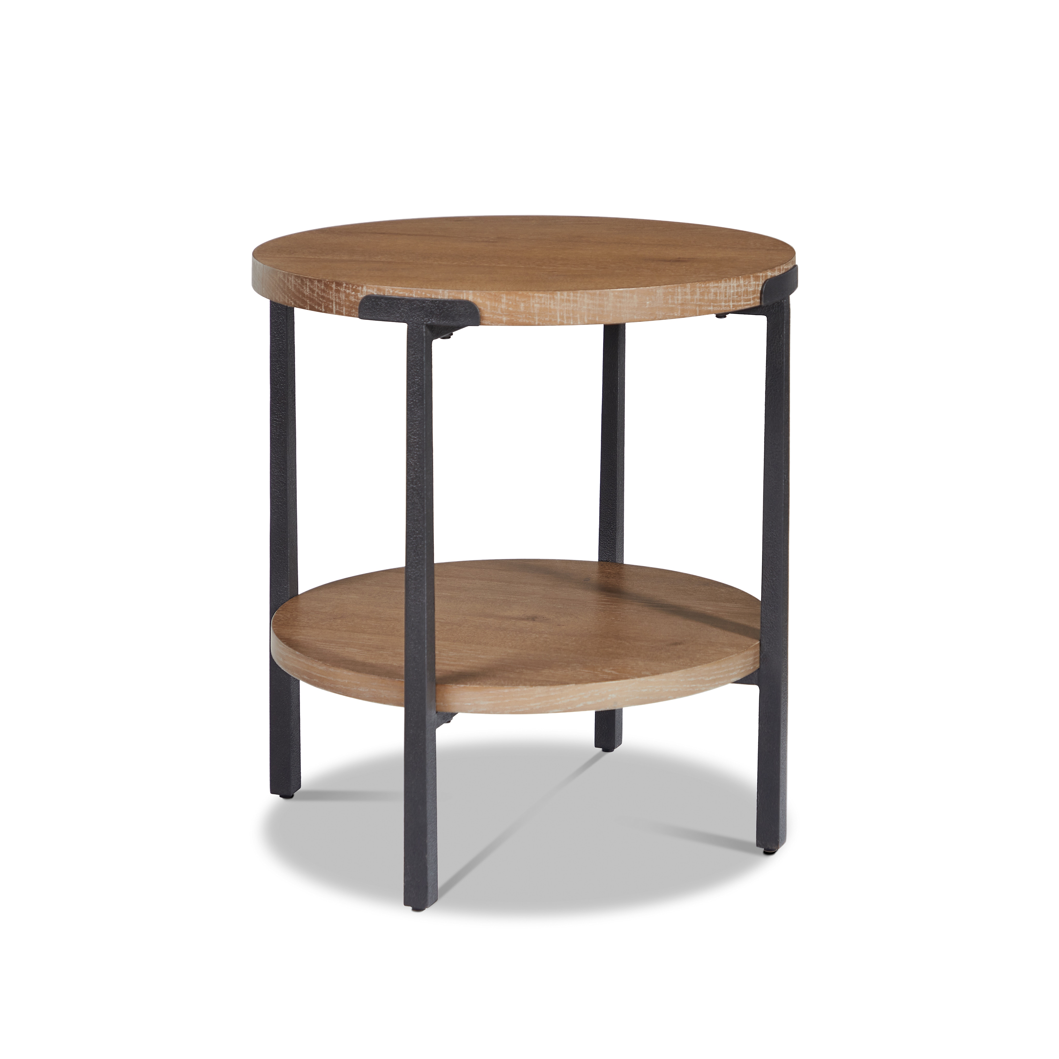 Flexsteel Millwork W1077-02-Rnd End Table W1077-02 - Portland, OR | Key ...