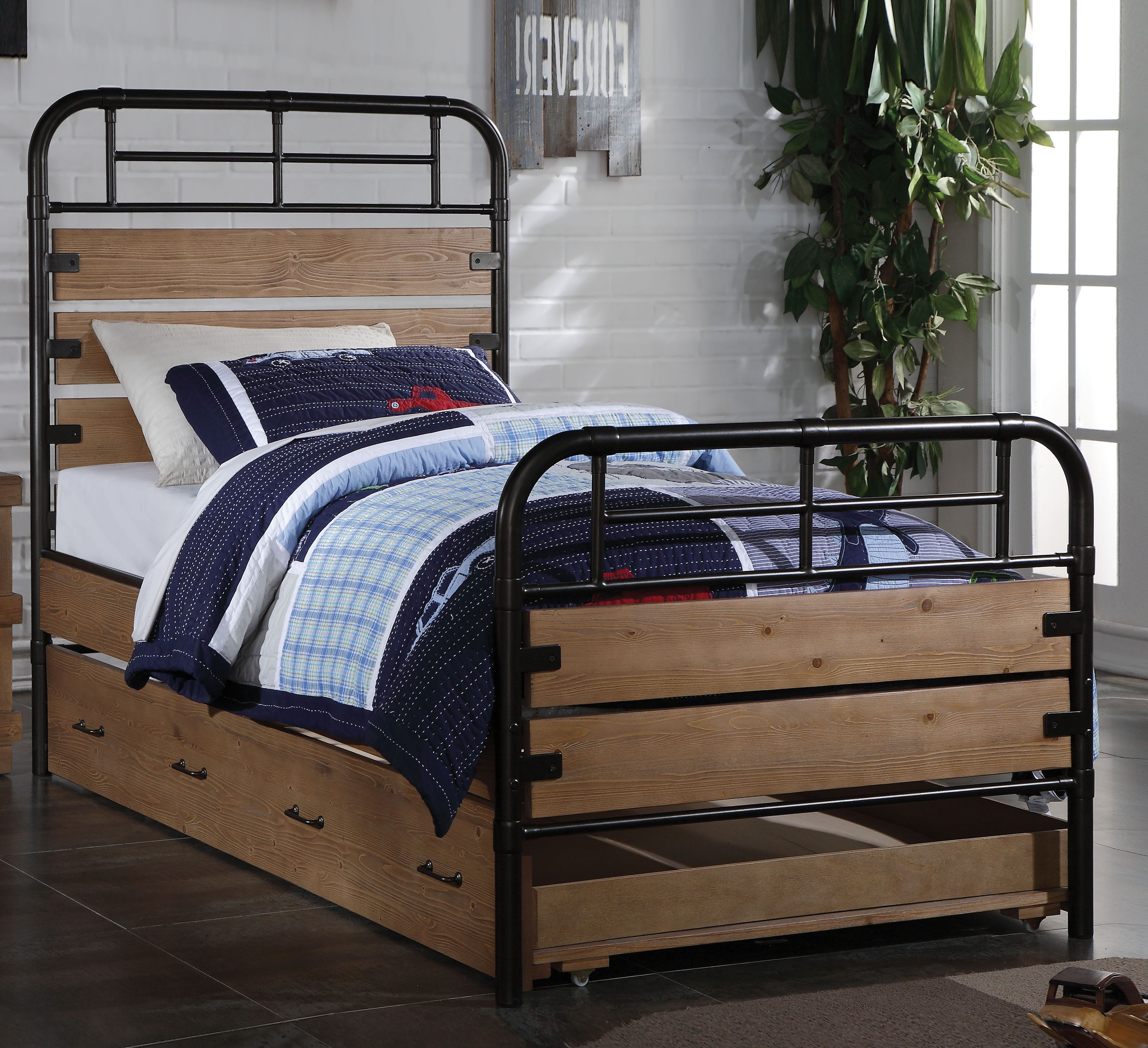 Acme Furniture Bedroom Adams Twin Bed 30610T Leon Furniture Phoenix AZ