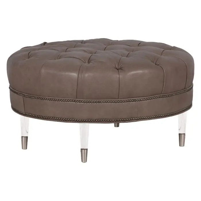 Tufted ottoman chair store