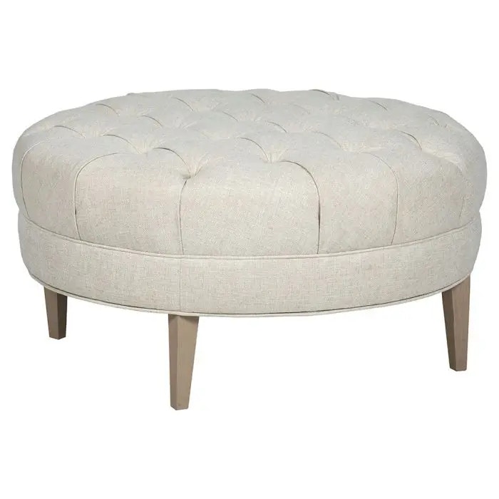 Tufted ottoman chair store
