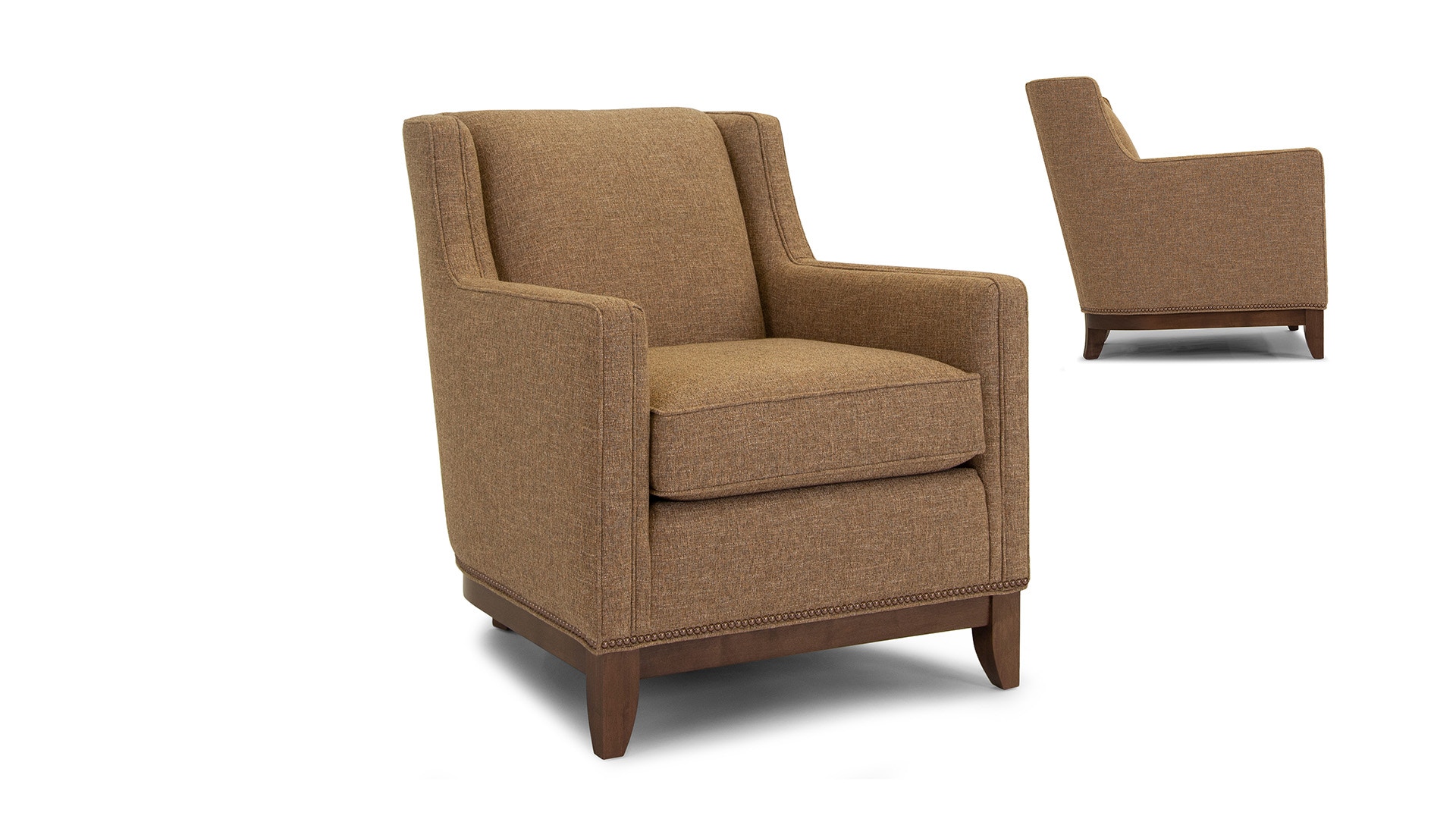 Smith Brothers Living Room Stationary Chair 258-30 - Art Sample ...